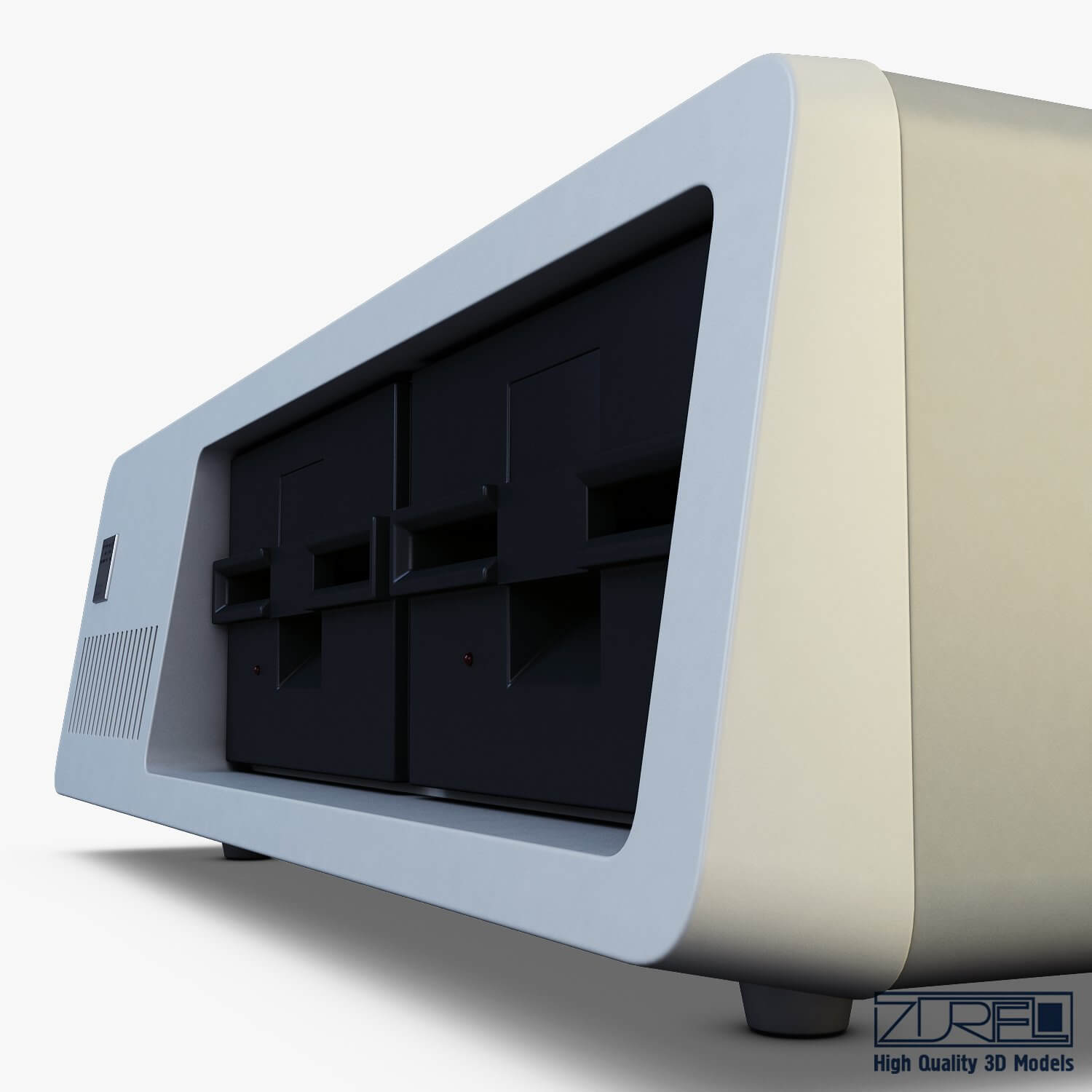 IBM Computer Tower - 3D Model by Zurel