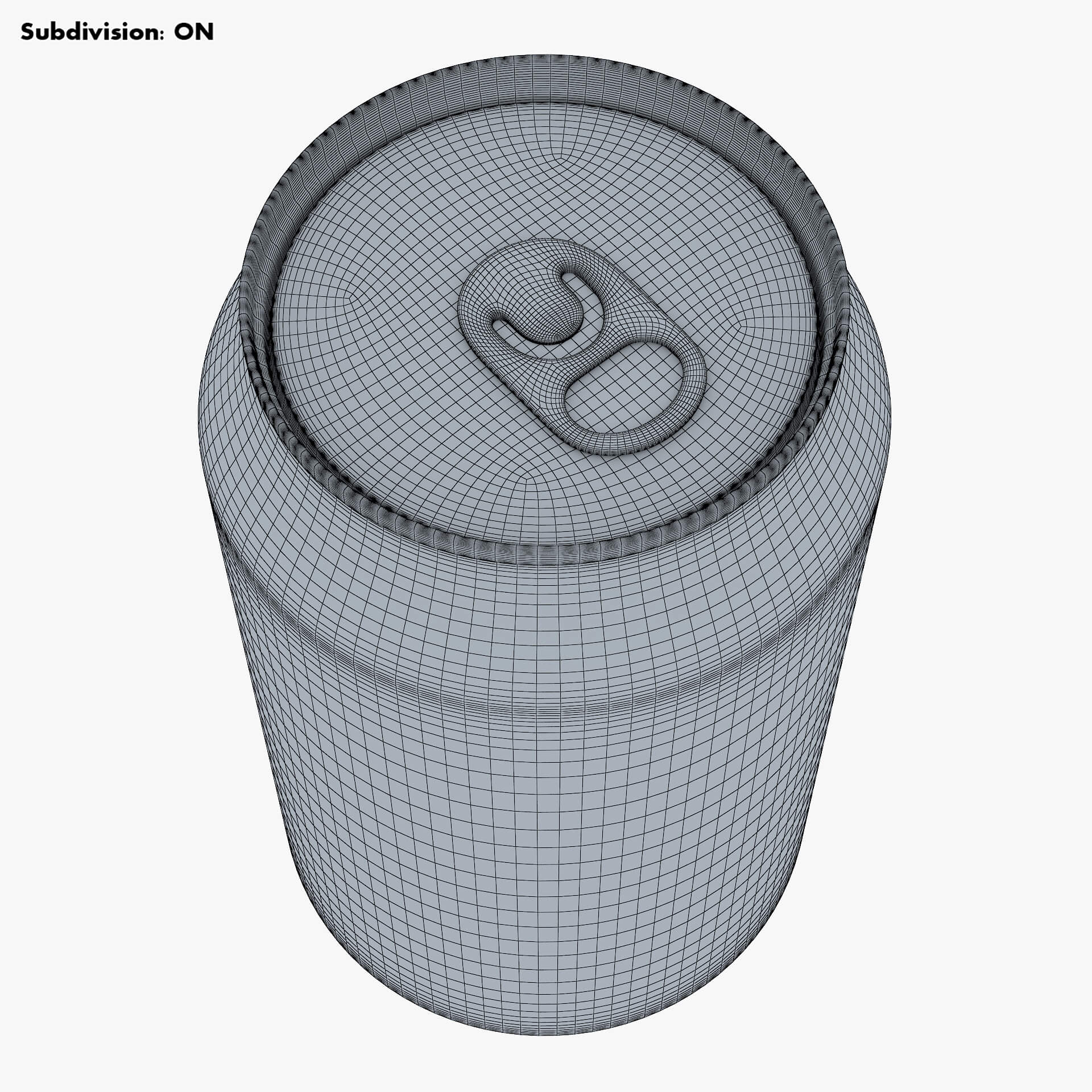 Ice Tea Classic Can 330ml Simple M 1 - 3D Model by Zurel