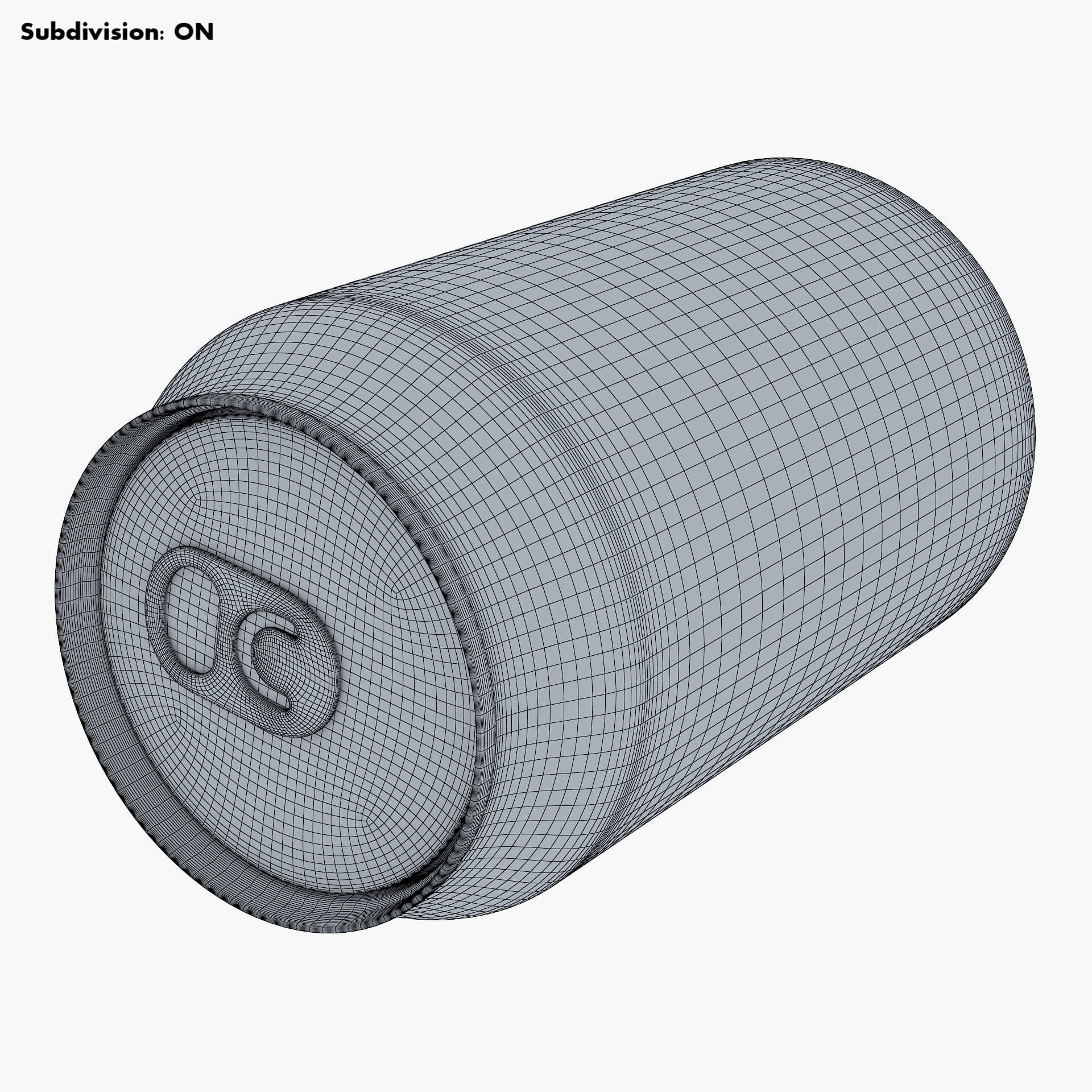 Ice Tea Classic Can 330ml Simple M 1 - 3D Model by Zurel