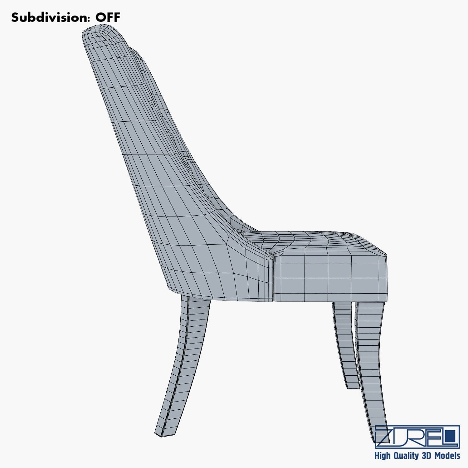 Impression Chair - 3D Model by Zurel