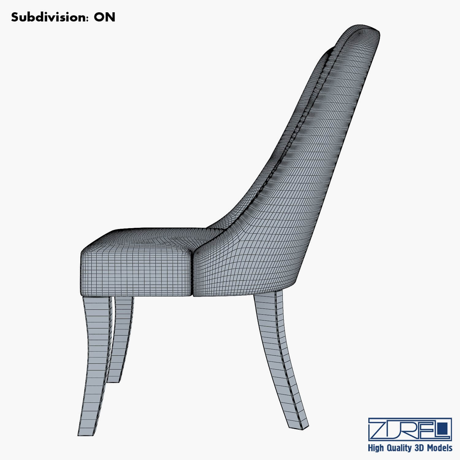 Impression Chair - 3D Model by Zurel
