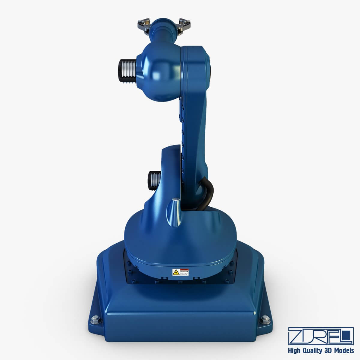 Industrial Robot V 2 - 3D Model by Zurel