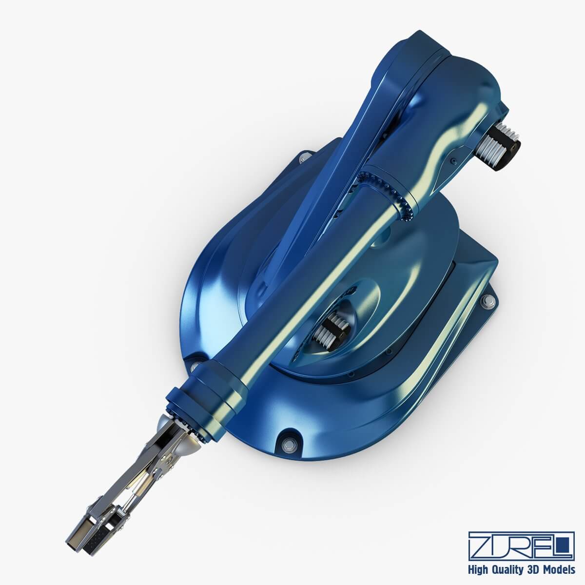 Industrial Robot V 2 - 3D Model by Zurel