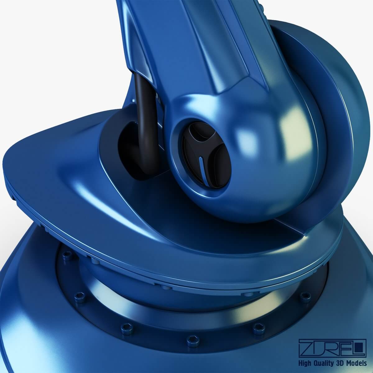 Industrial Robot V 2 - 3D Model by Zurel