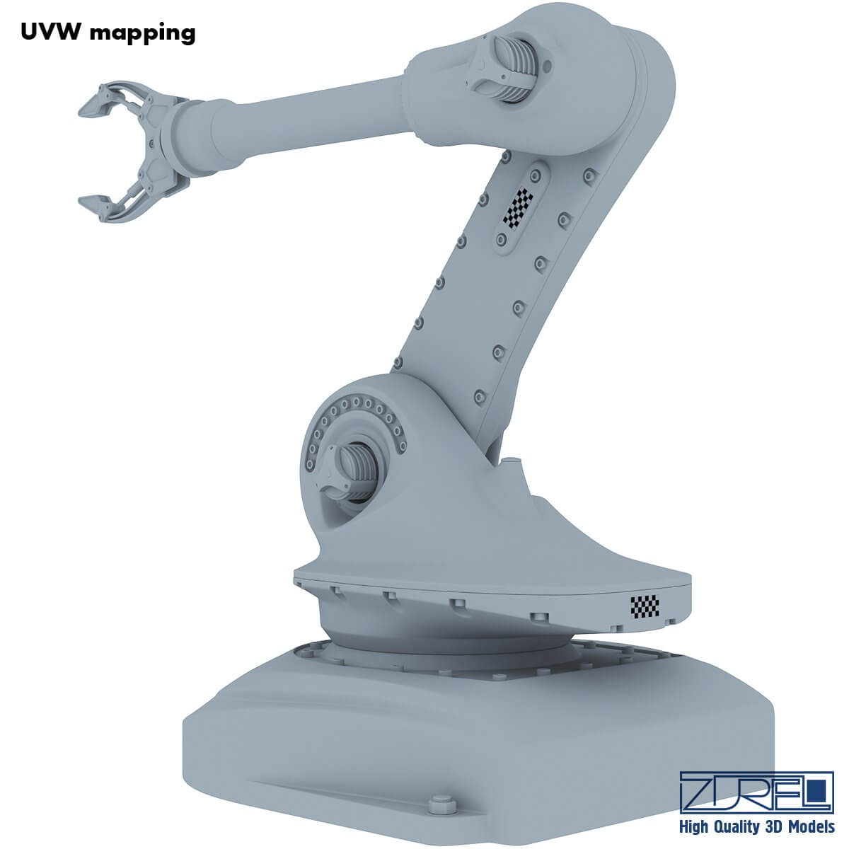 Industrial Robot V 2 - 3D Model by Zurel