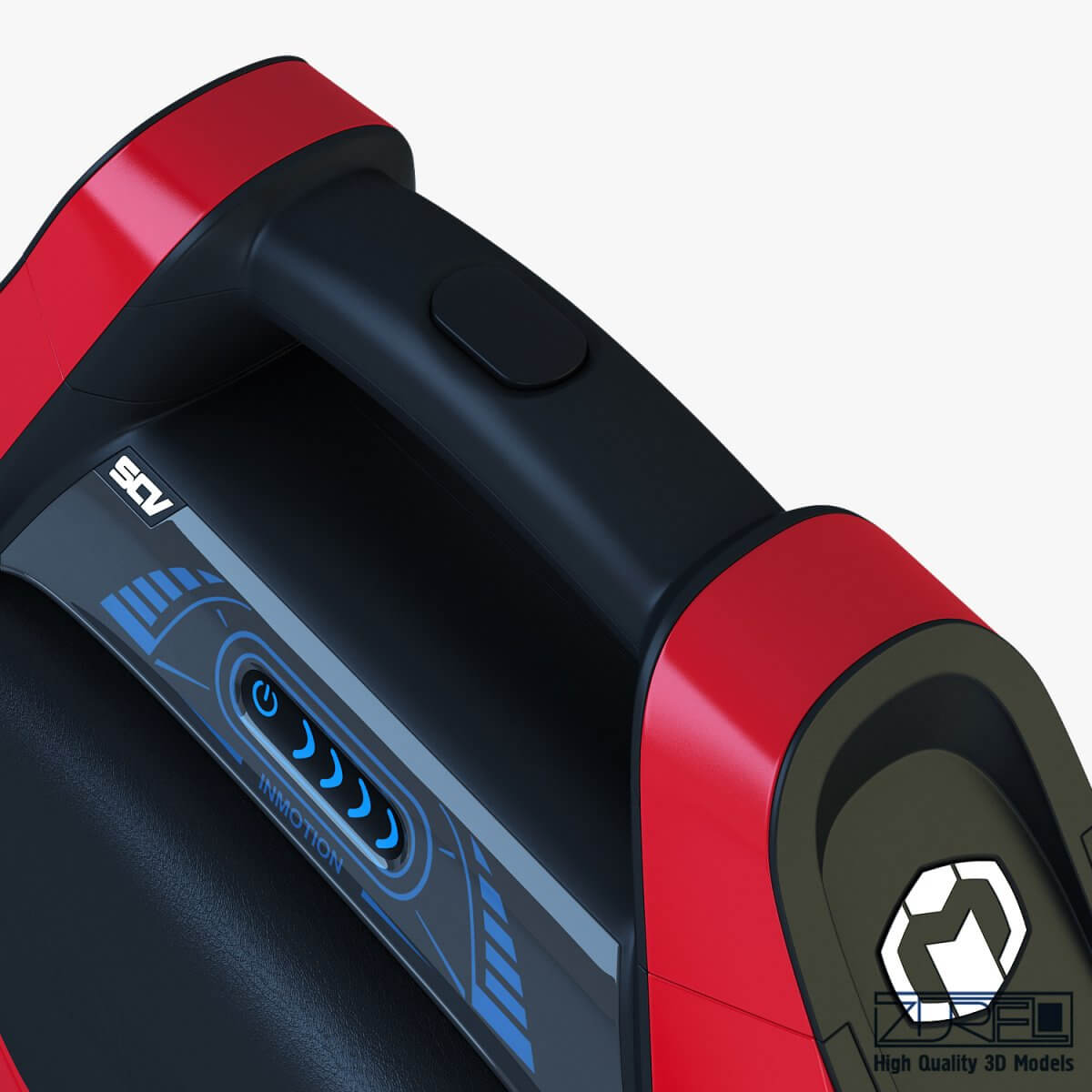 Inmotion V3 Pro Red - 3D Model by Zurel