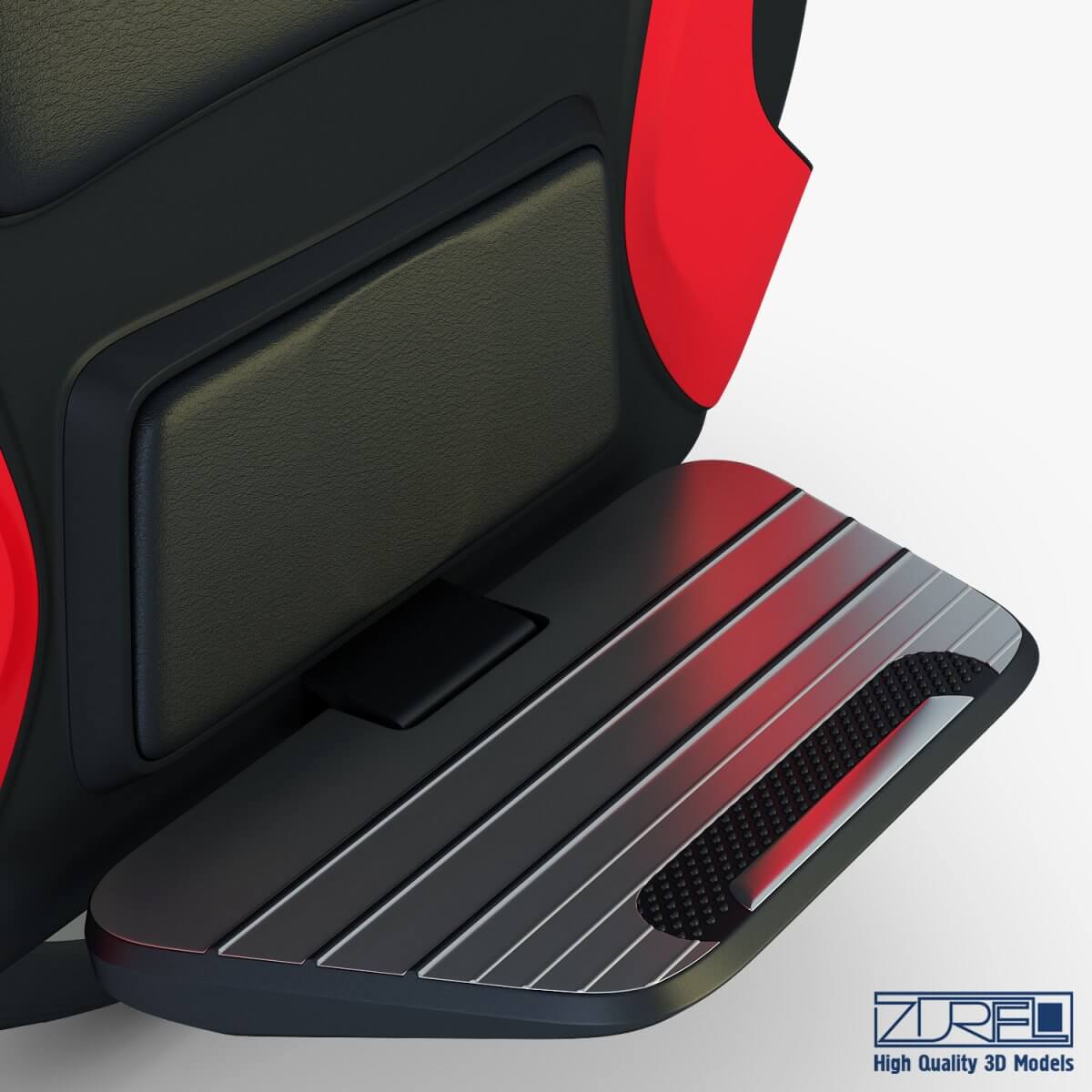 Inmotion V3 Pro Red - 3D Model by Zurel