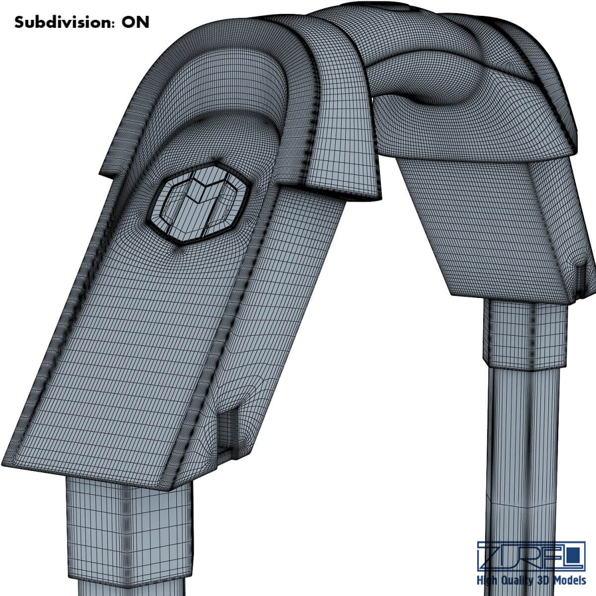 Inmotion V3 Pro Red - 3D Model by Zurel