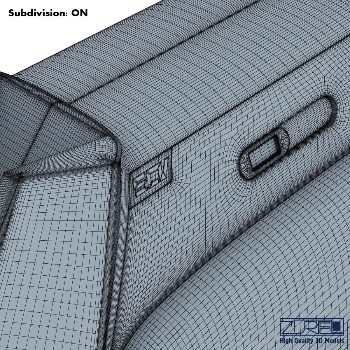 Inmotion V3 Pro Red - 3D Model by Zurel