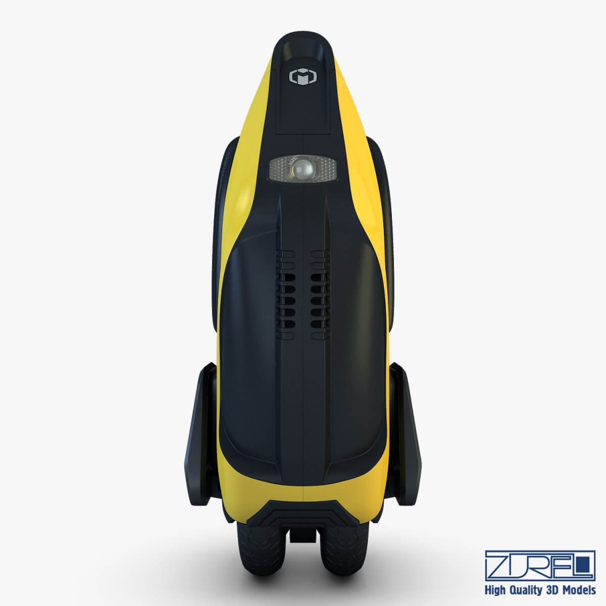 Inmotion V3 Pro Yellow - 3D Model by Zurel