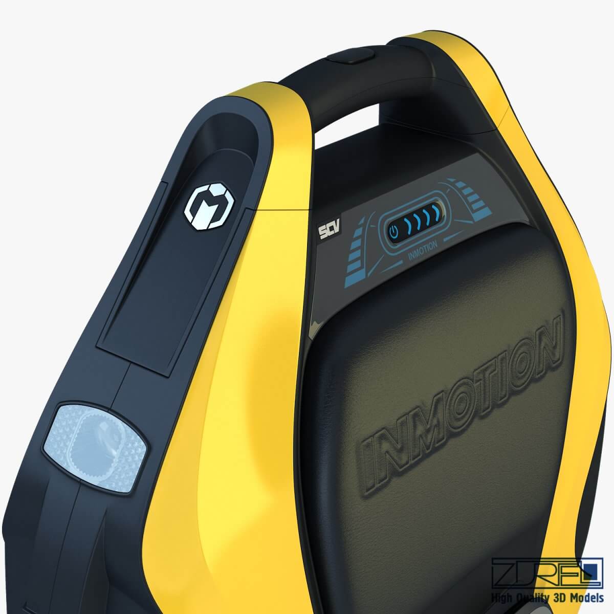 Inmotion V3 Pro Yellow - 3D Model by Zurel
