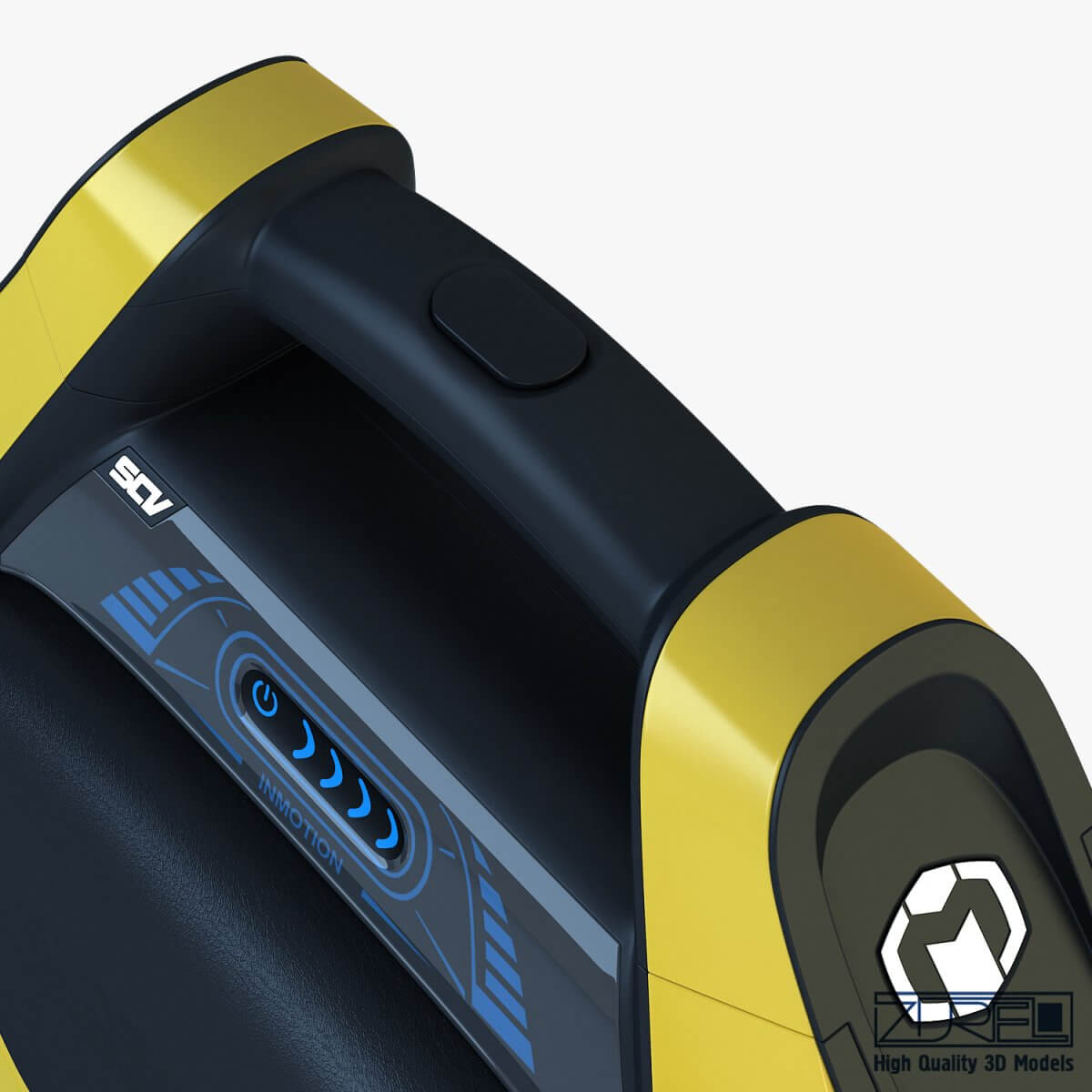Inmotion V3 Pro Yellow - 3D Model by Zurel