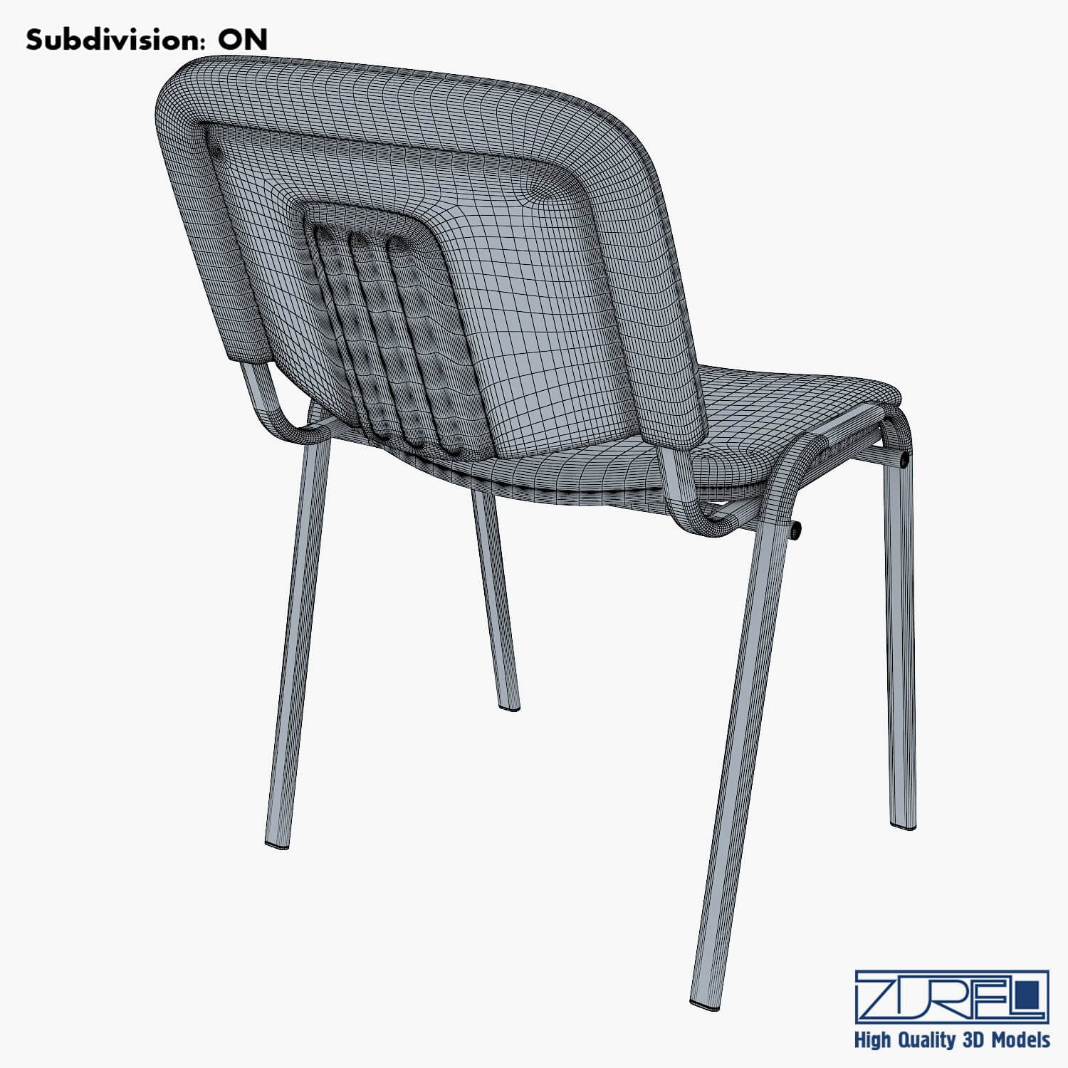 Iso Chair - 3D Model by Zurel