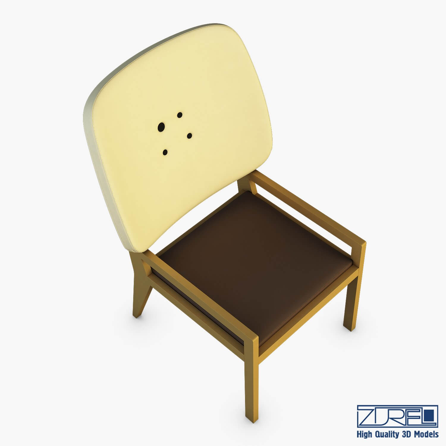 Manga Chair - 3D Model by Zurel