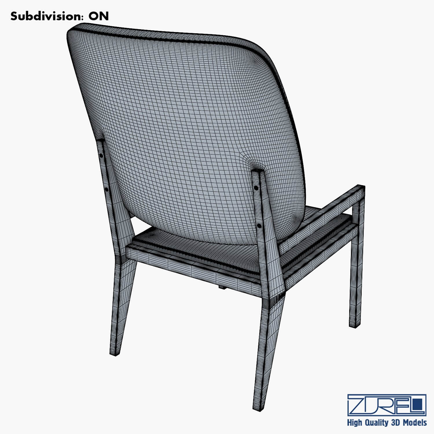 Manga Chair - 3D Model by Zurel