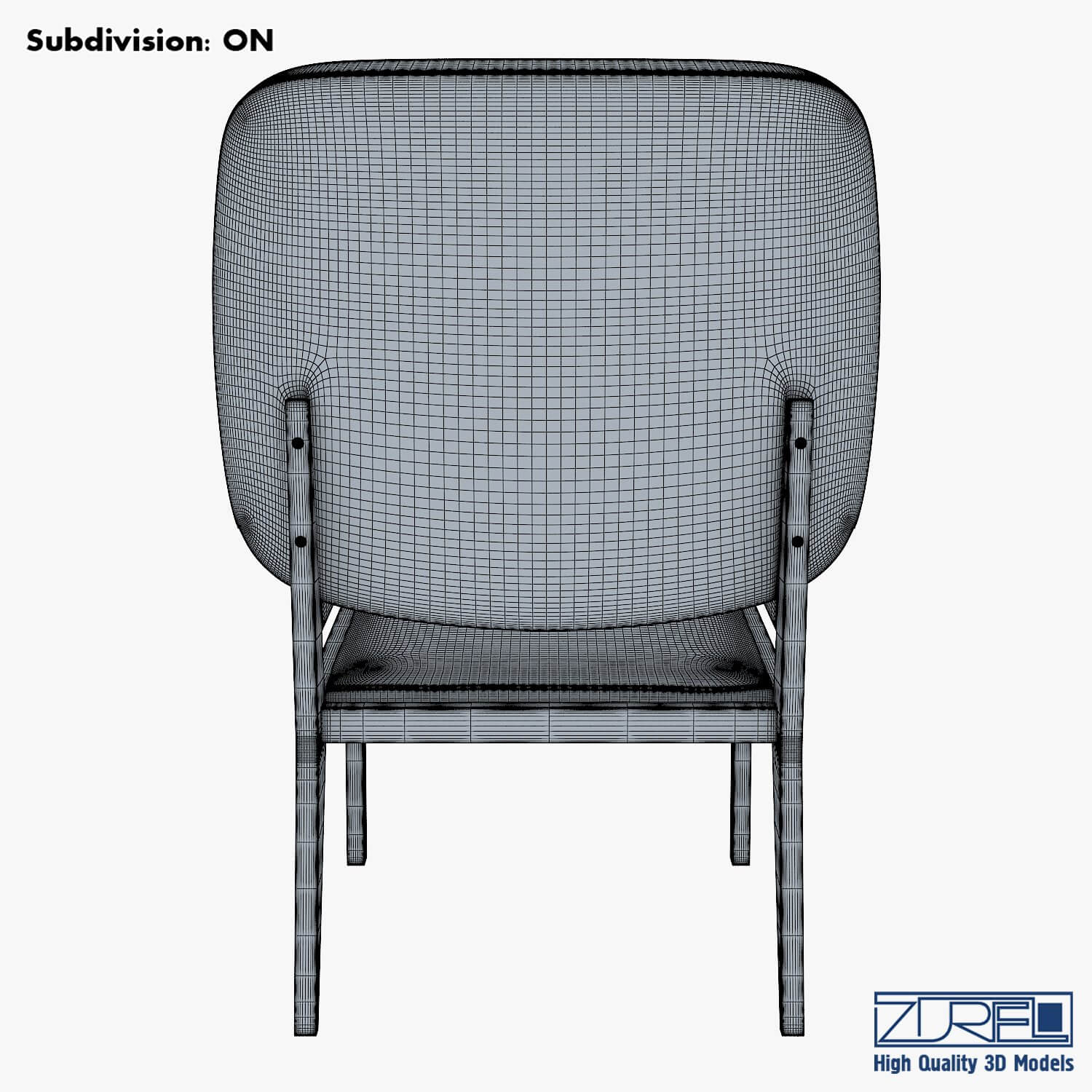 Manga Chair - 3D Model by Zurel