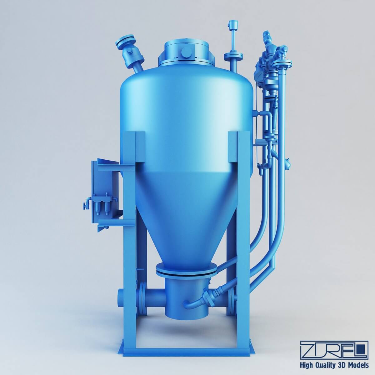 Master Conical Pump - 3D Model by Zurel
