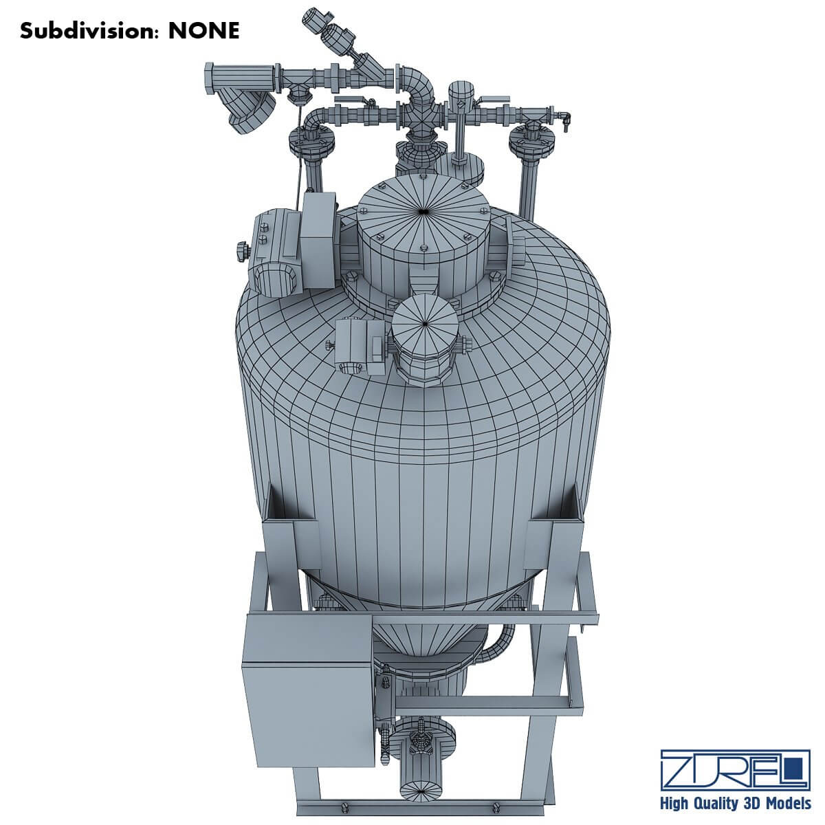 Master Conical Pump - 3D Model by Zurel