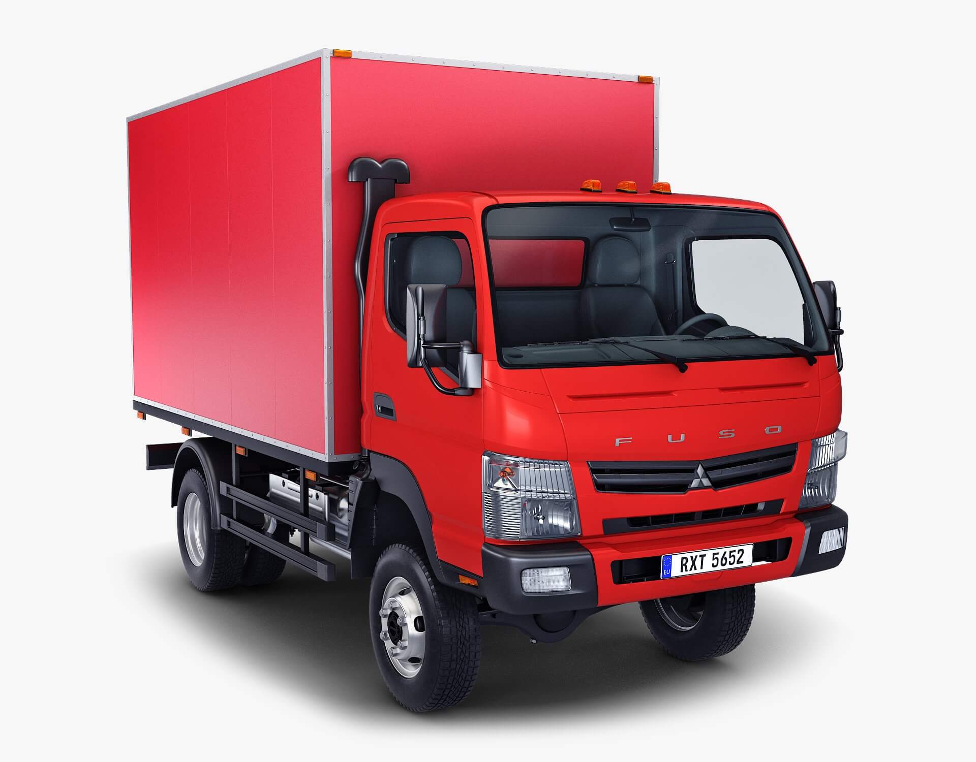 Mitsubishi Fuso Canter 4x4 Box 2016 - 3D Model by Zurel