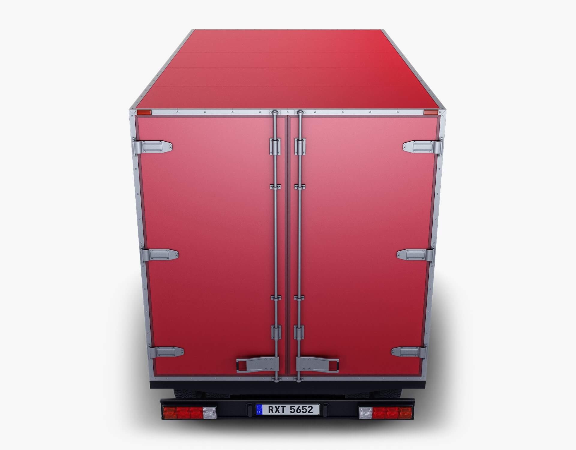 Mitsubishi Fuso Canter 4x4 Box 2016 - 3D Model by Zurel