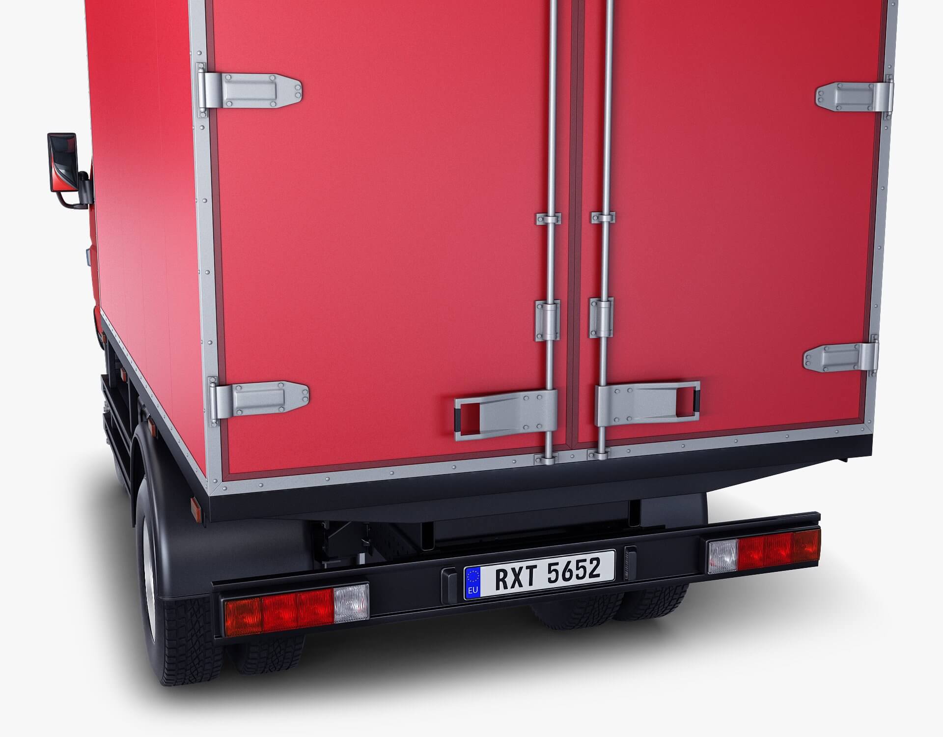 Mitsubishi Fuso Canter 4x4 Box 2016 - 3D Model by Zurel