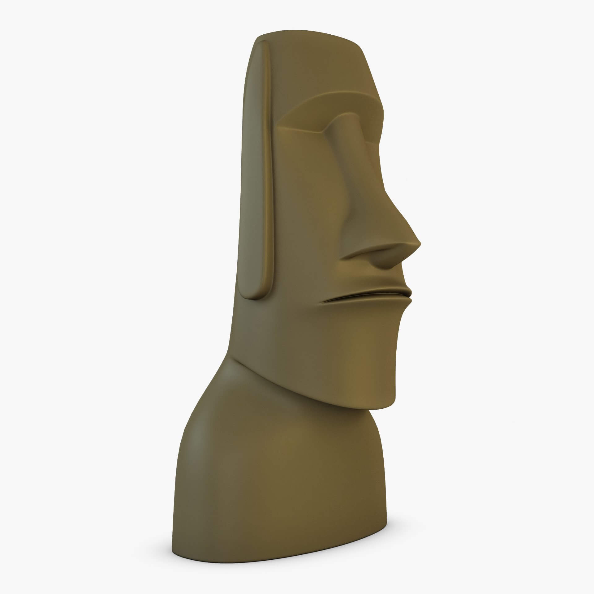 Moai Statues V 1 - 3D Model by Zurel