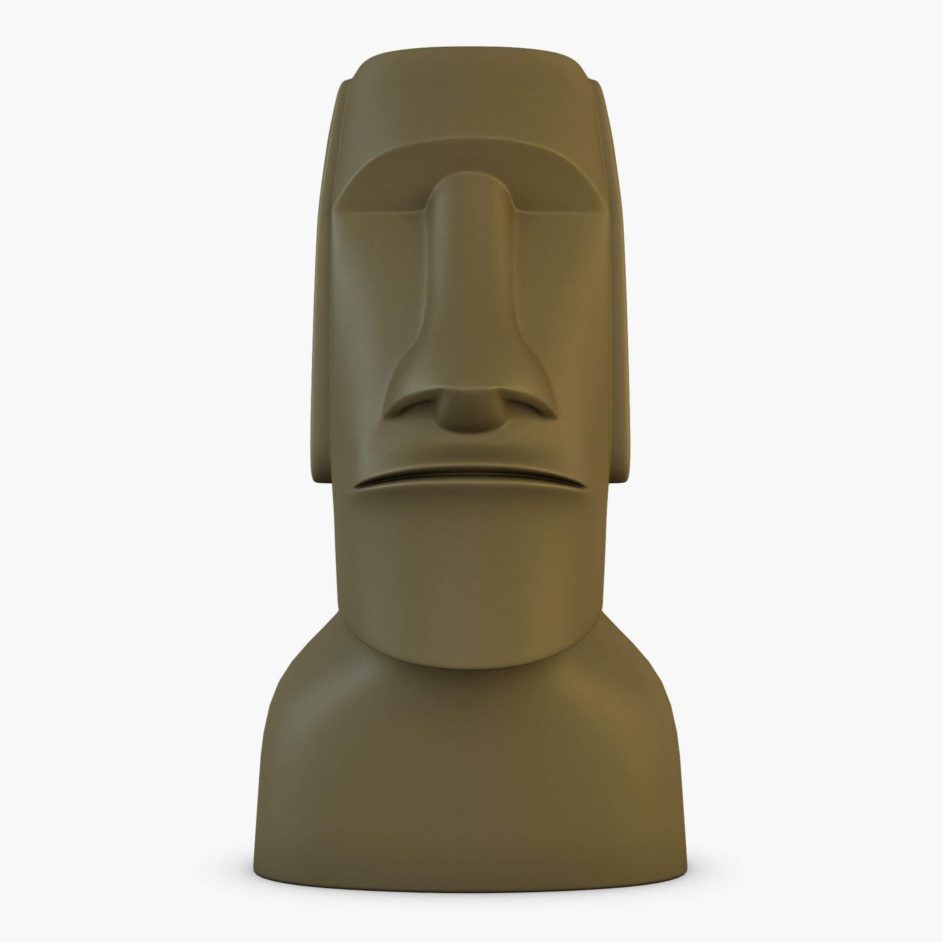 Moai Statues V 1 - 3D Model by Zurel