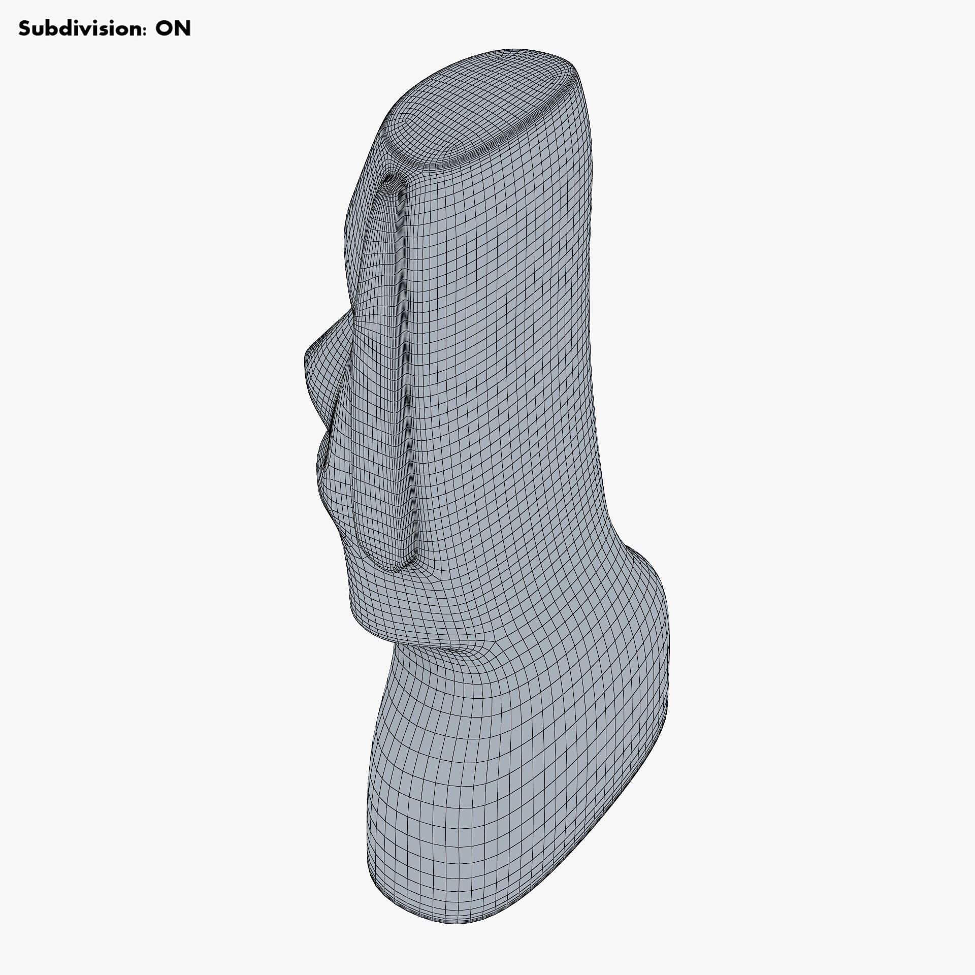 Moai Statues V 1 - 3D Model by Zurel
