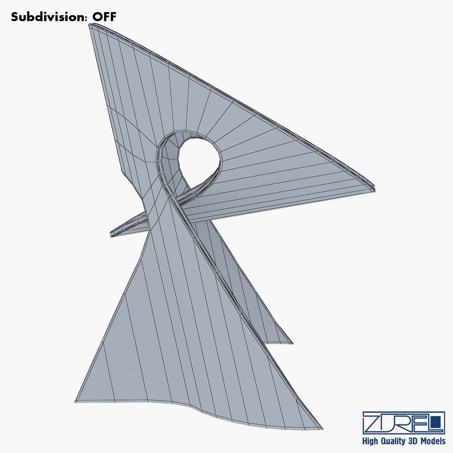 Mobius Chair Frans Schrofer - 3D Model by Zurel