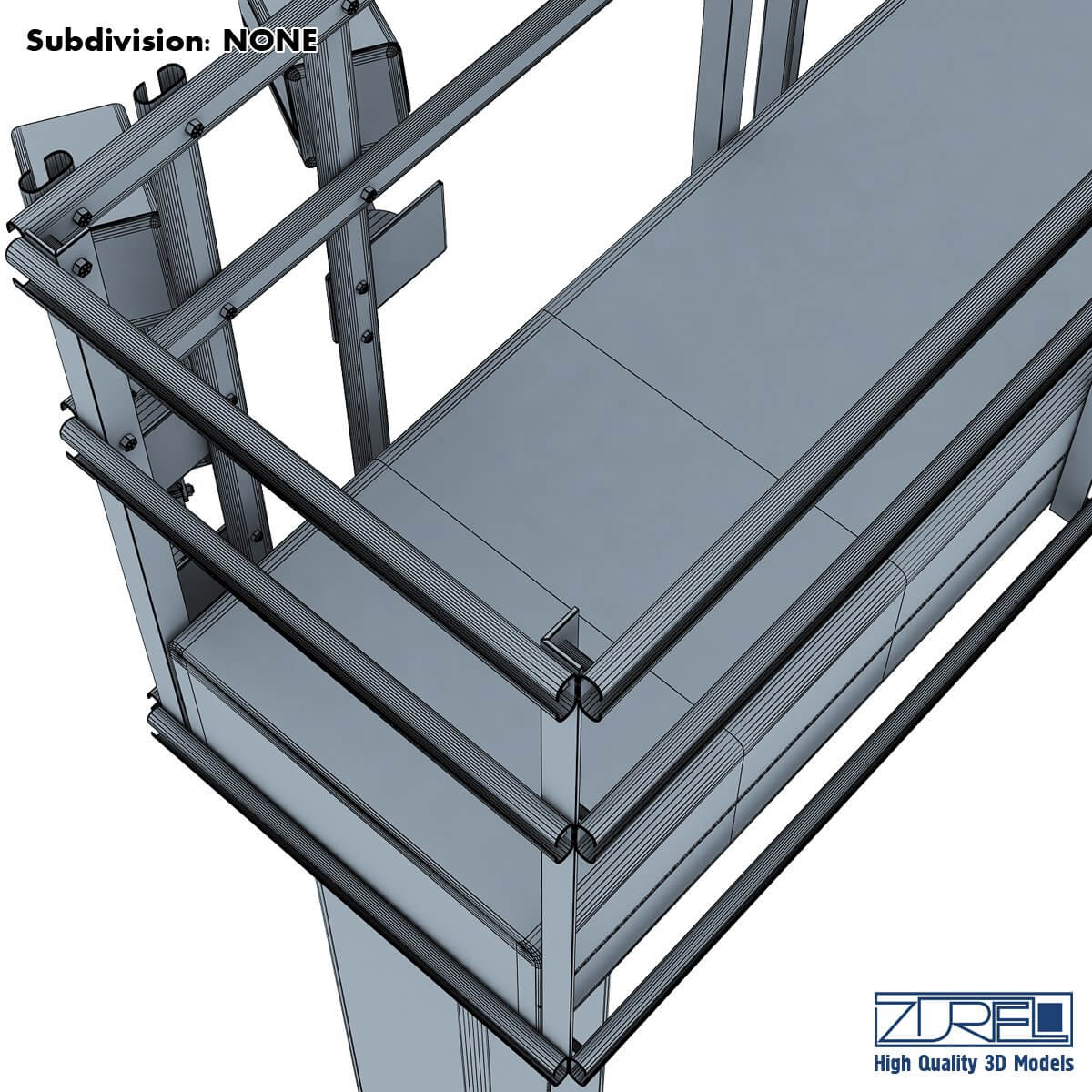 Multi Lane Free Flow MLFF - 3D Model by Zurel