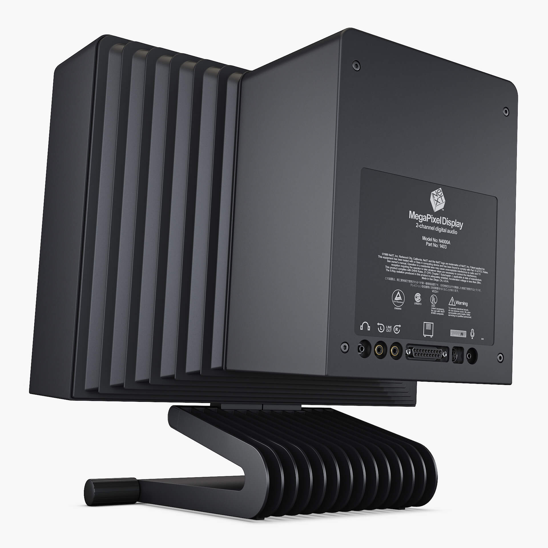 NeXT MegaPixel Display 90s M 1 - 3D Model by Zurel