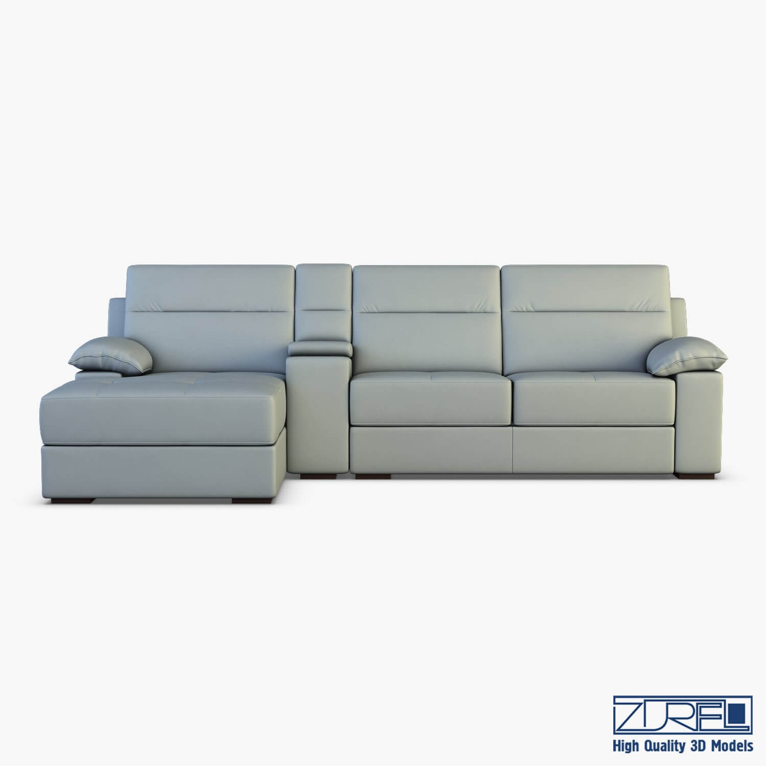 Oviso Sofa - 3D Model by Zurel