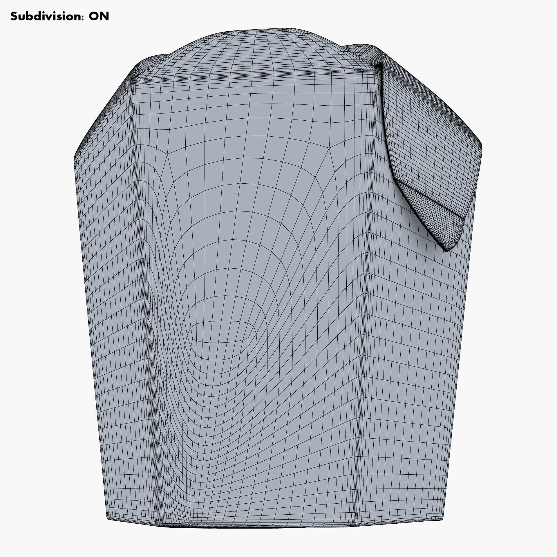 Package Cardboard Hexagon Petal Box M 1 - 3D Model by Zurel