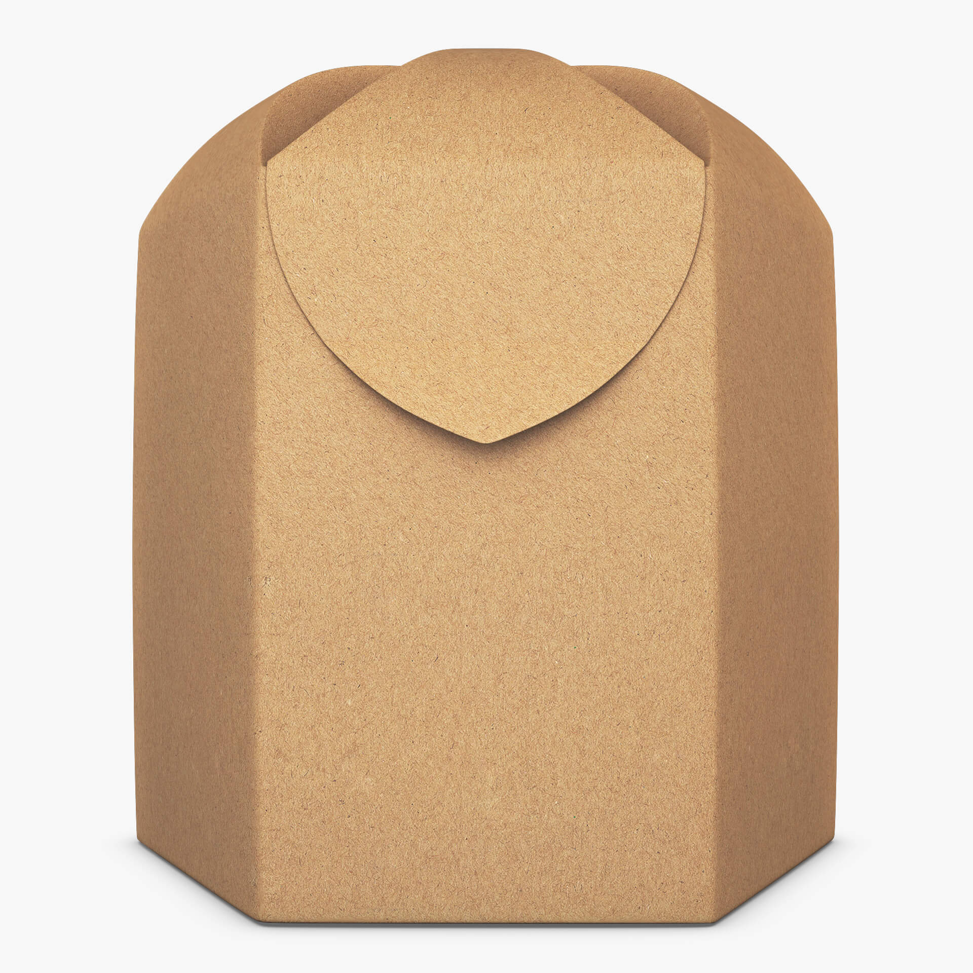Package Cardboard Hexagon Petal Box M 2 - 3D Model by Zurel
