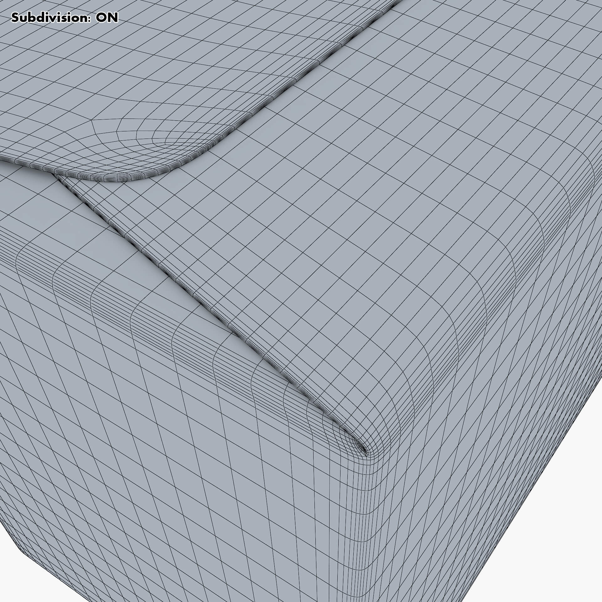 Package Cardboard Trapezoid Box M 1 - 3D Model by Zurel