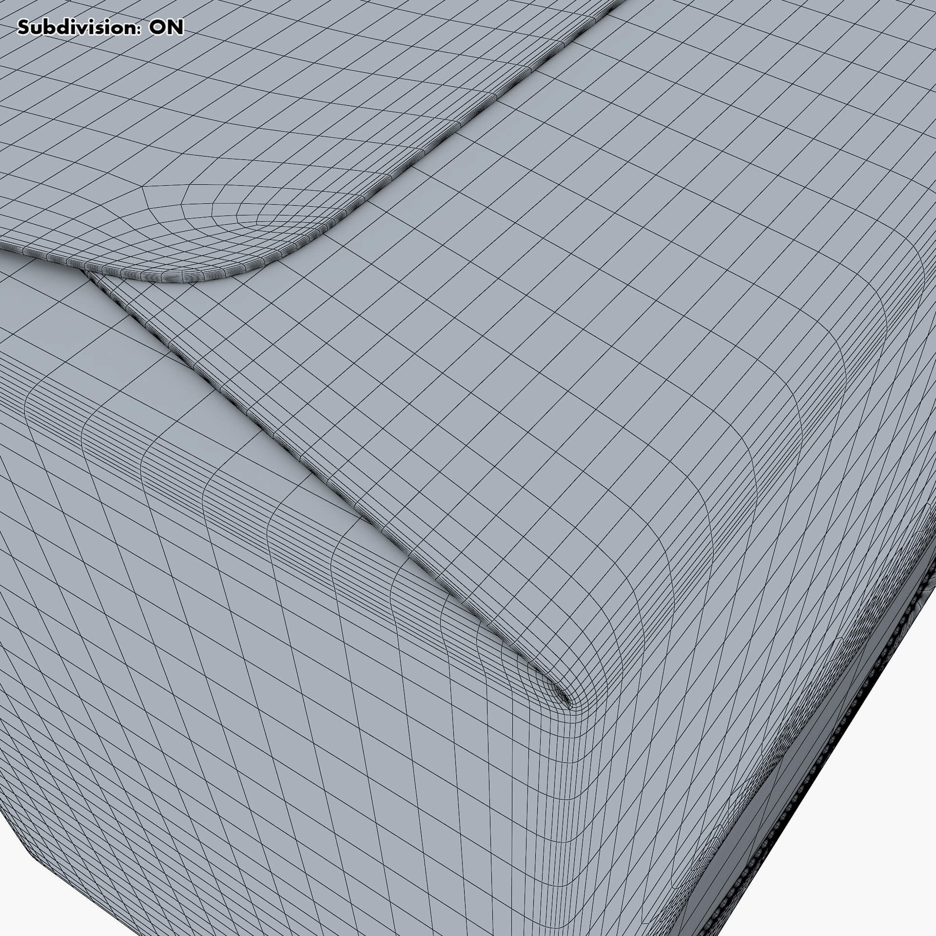 Package Cardboard Trapezoid Box With Window M 1 - 3D Model by Zurel