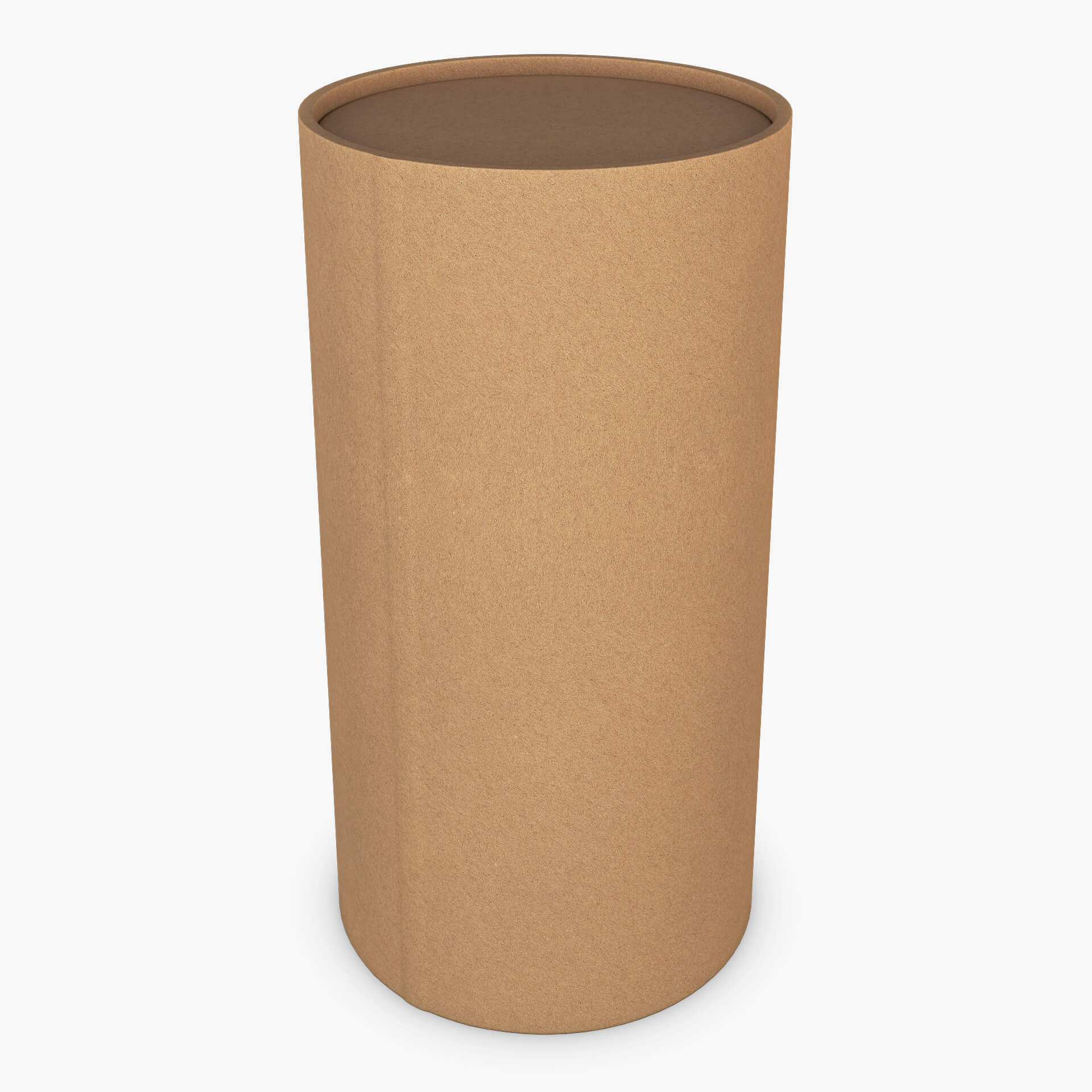 Package Cardboard Tube M 1 - 3D Model by Zurel