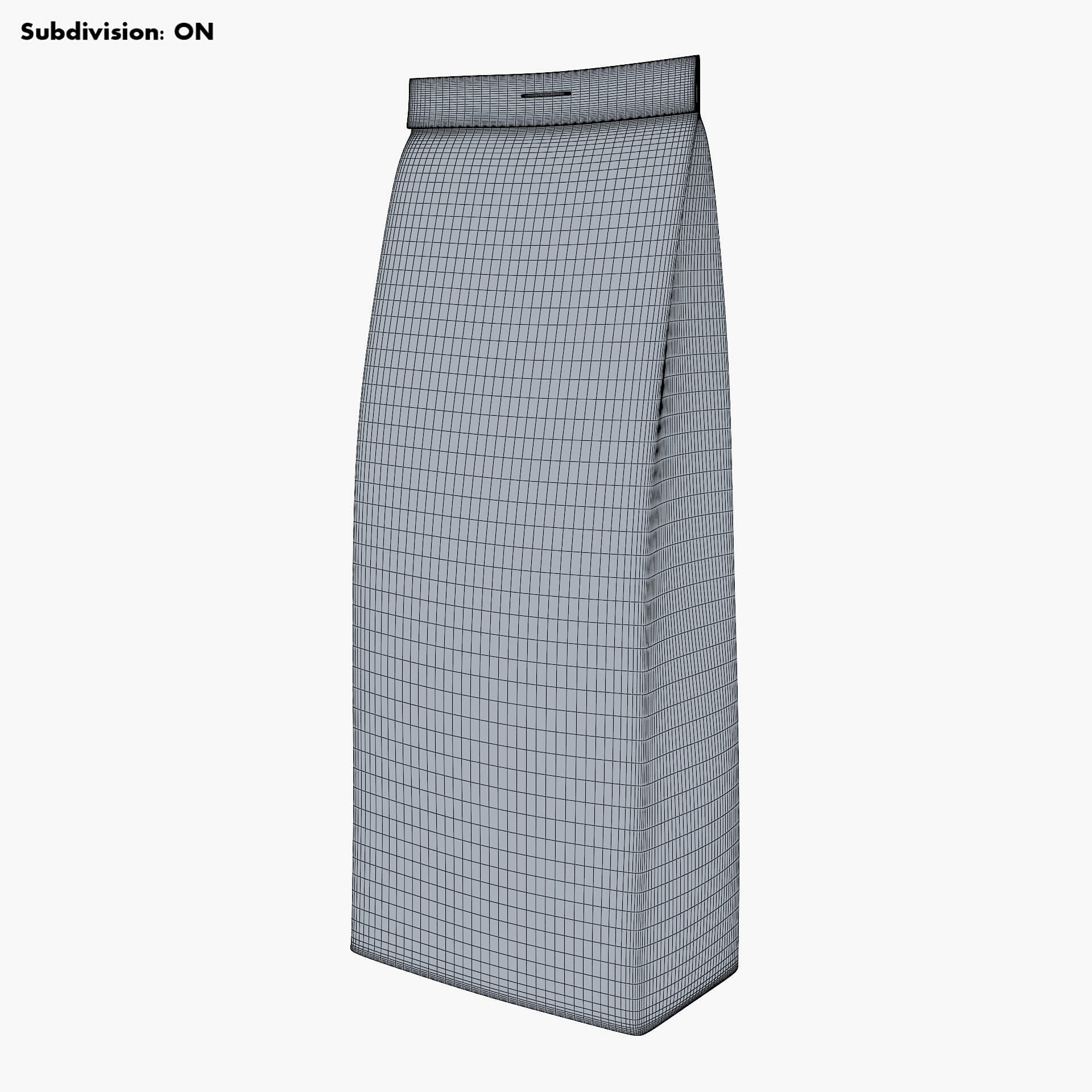 Paper Bag M 1 - 3D Model by Zurel