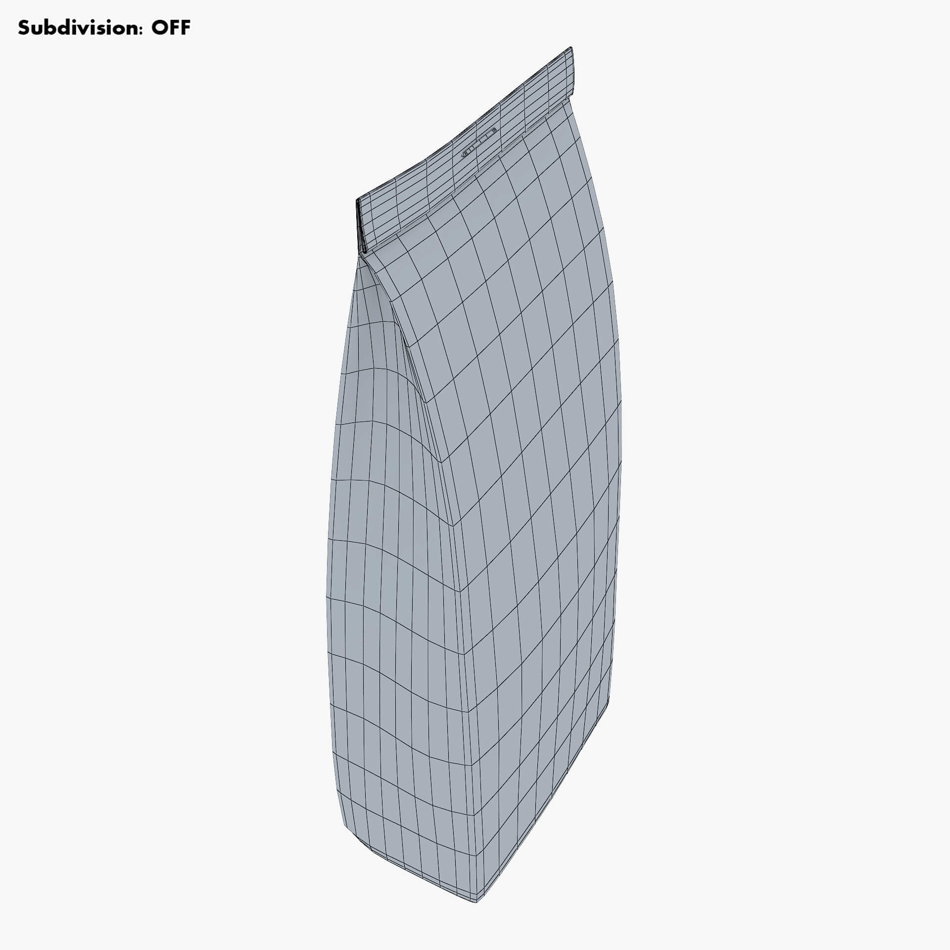 Paper Bag M 1 - 3D Model by Zurel