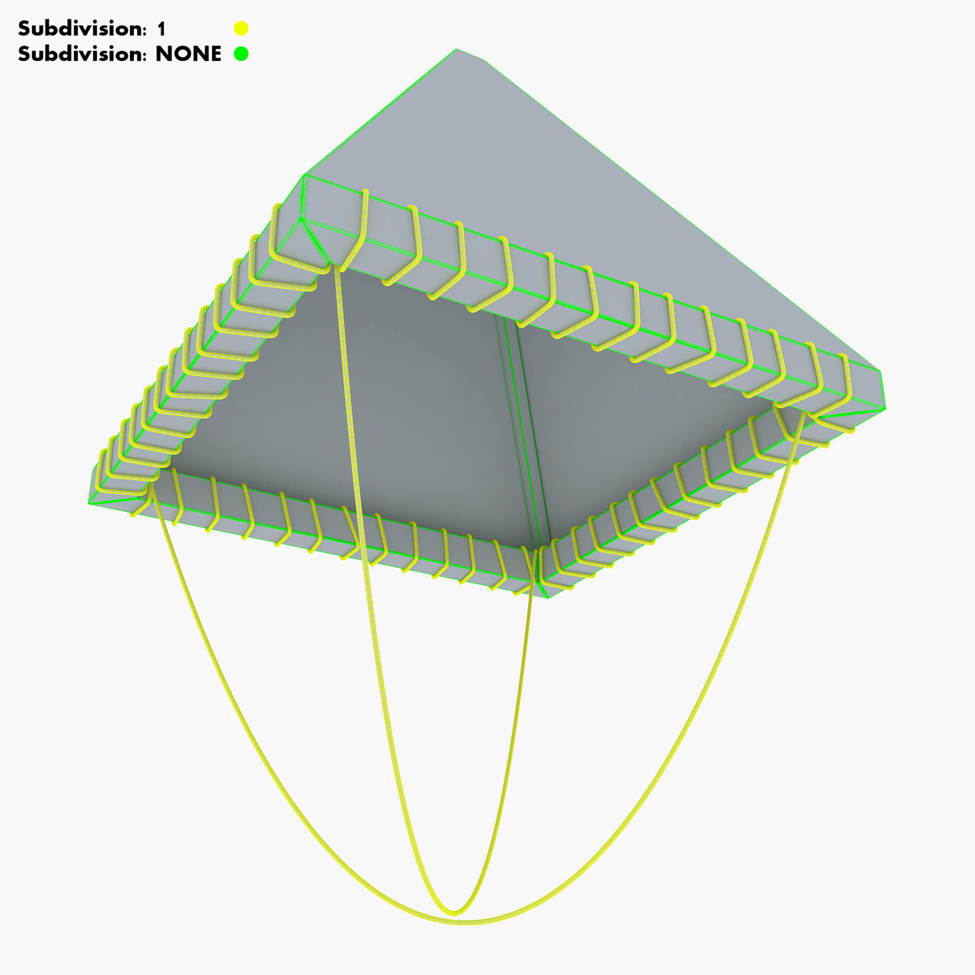 Parachute of Leonardo Da Vinci V 1 - 3D Model by Zurel