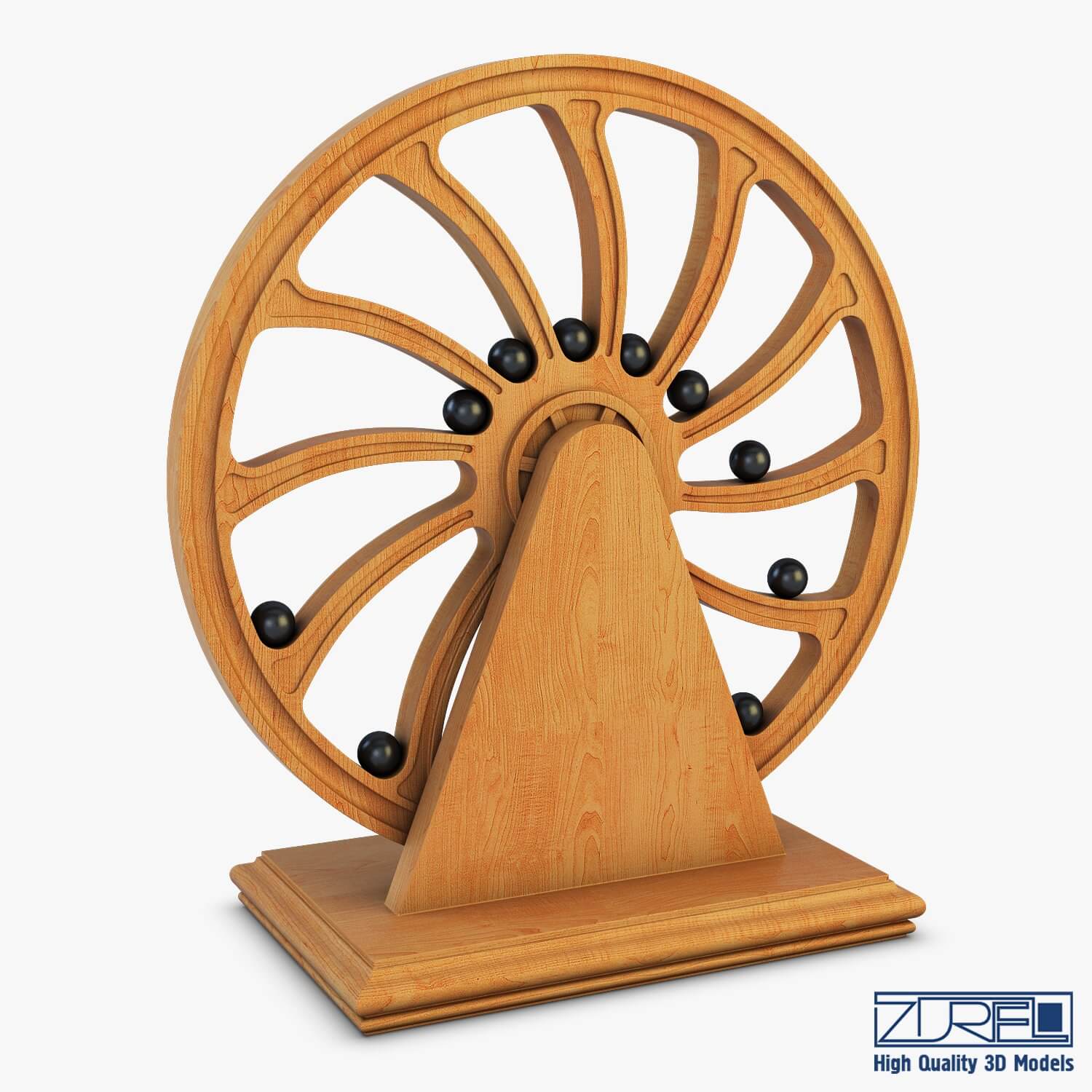 Perpetual Motion Machine - 3D Model by Zurel