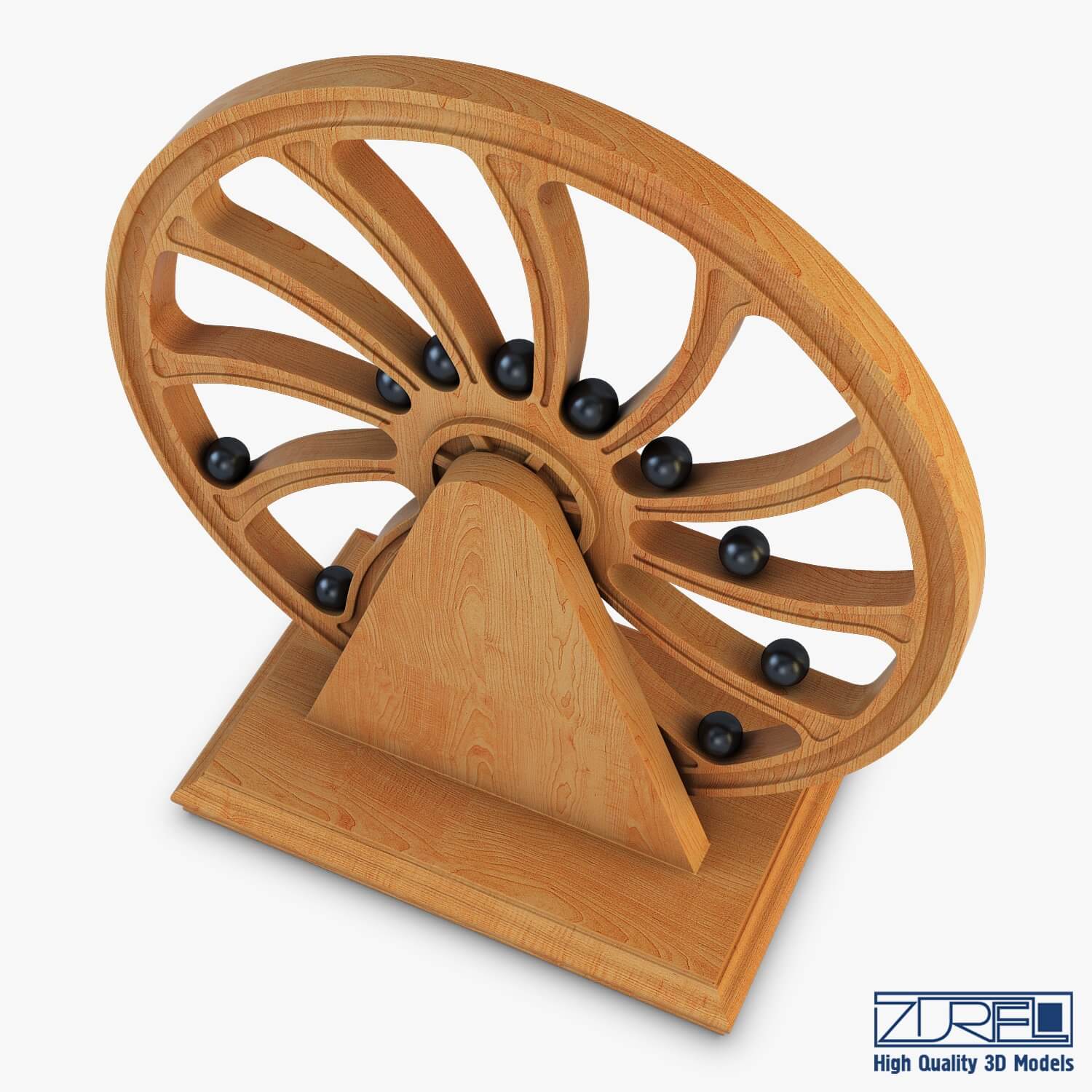 Perpetual Motion Machine - 3D Model by Zurel