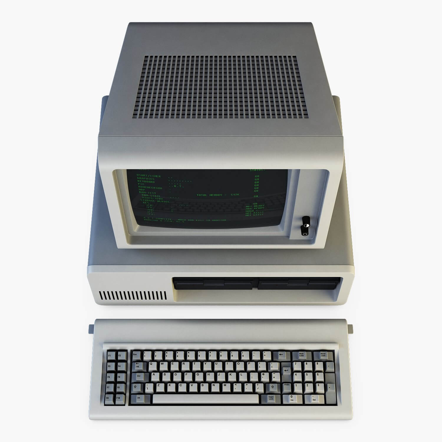 Personal Computer V 2 - 3D Model by Zurel