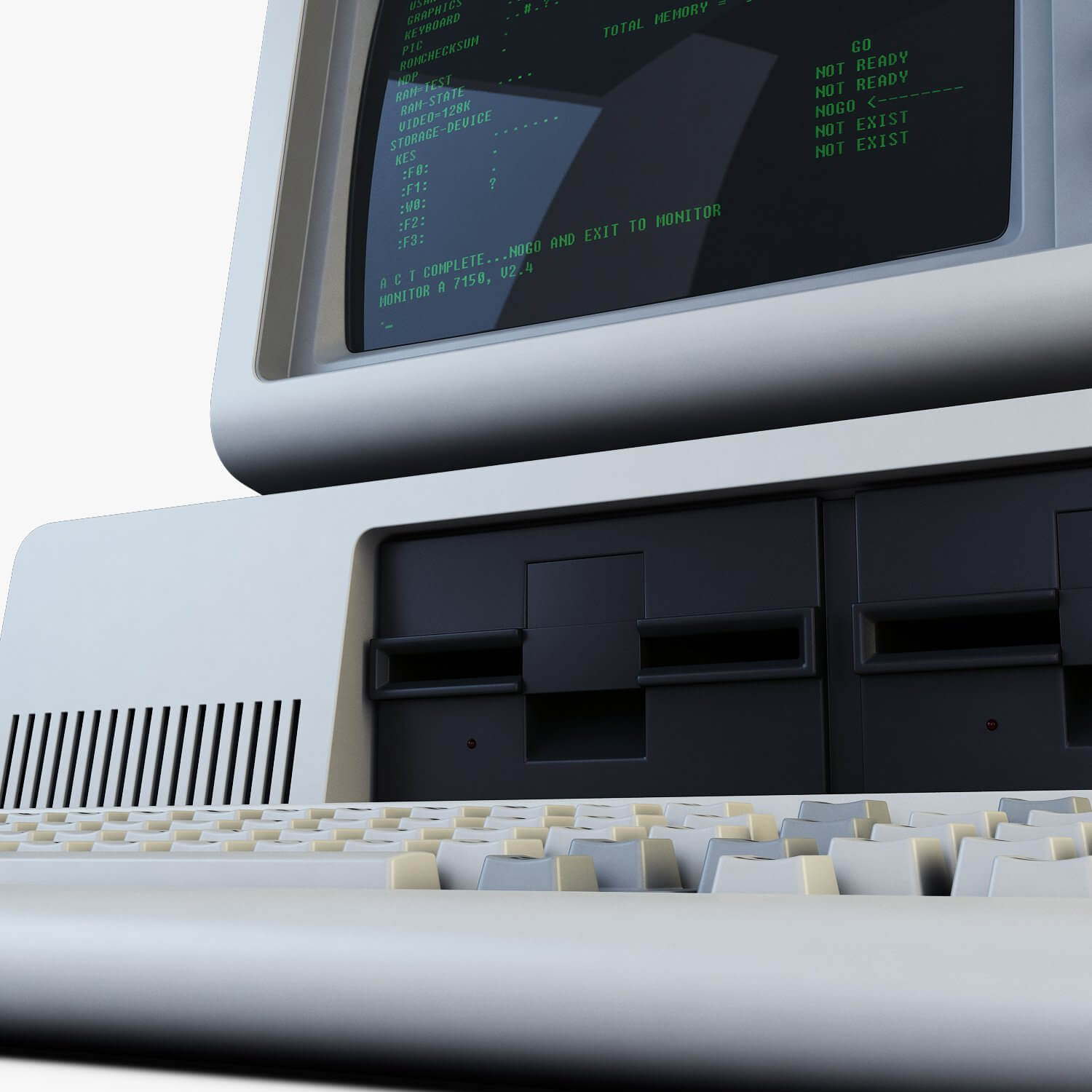 Personal Computer V 2 - 3D Model by Zurel