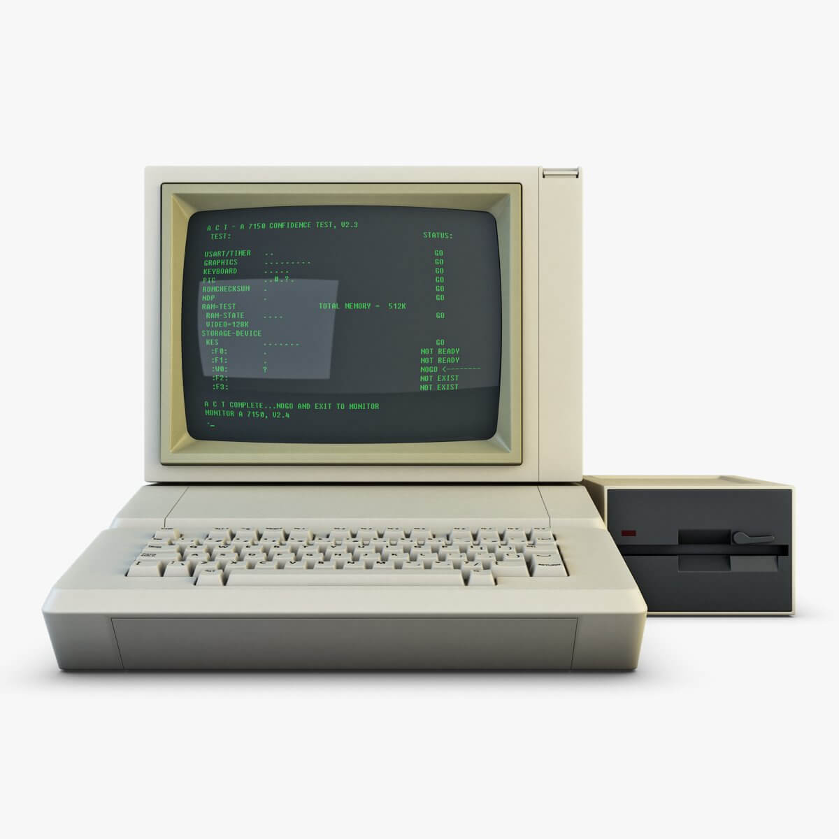 Personal Computer V 3 - 3D Model by Zurel