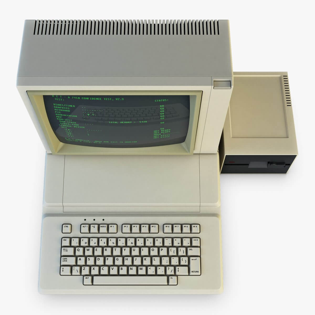 Personal Computer V 3 - 3D Model by Zurel