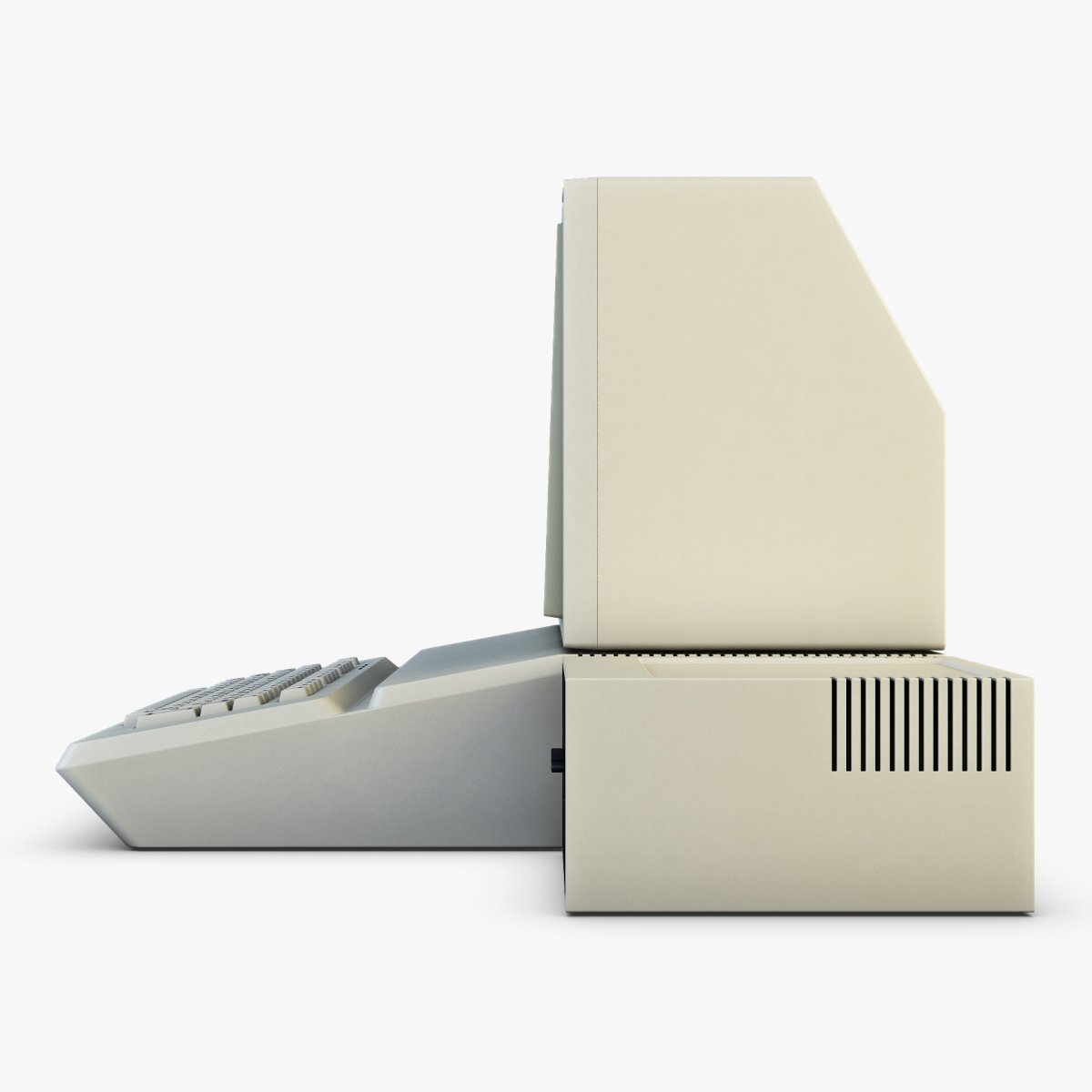 Personal Computer V 3 - 3D Model by Zurel