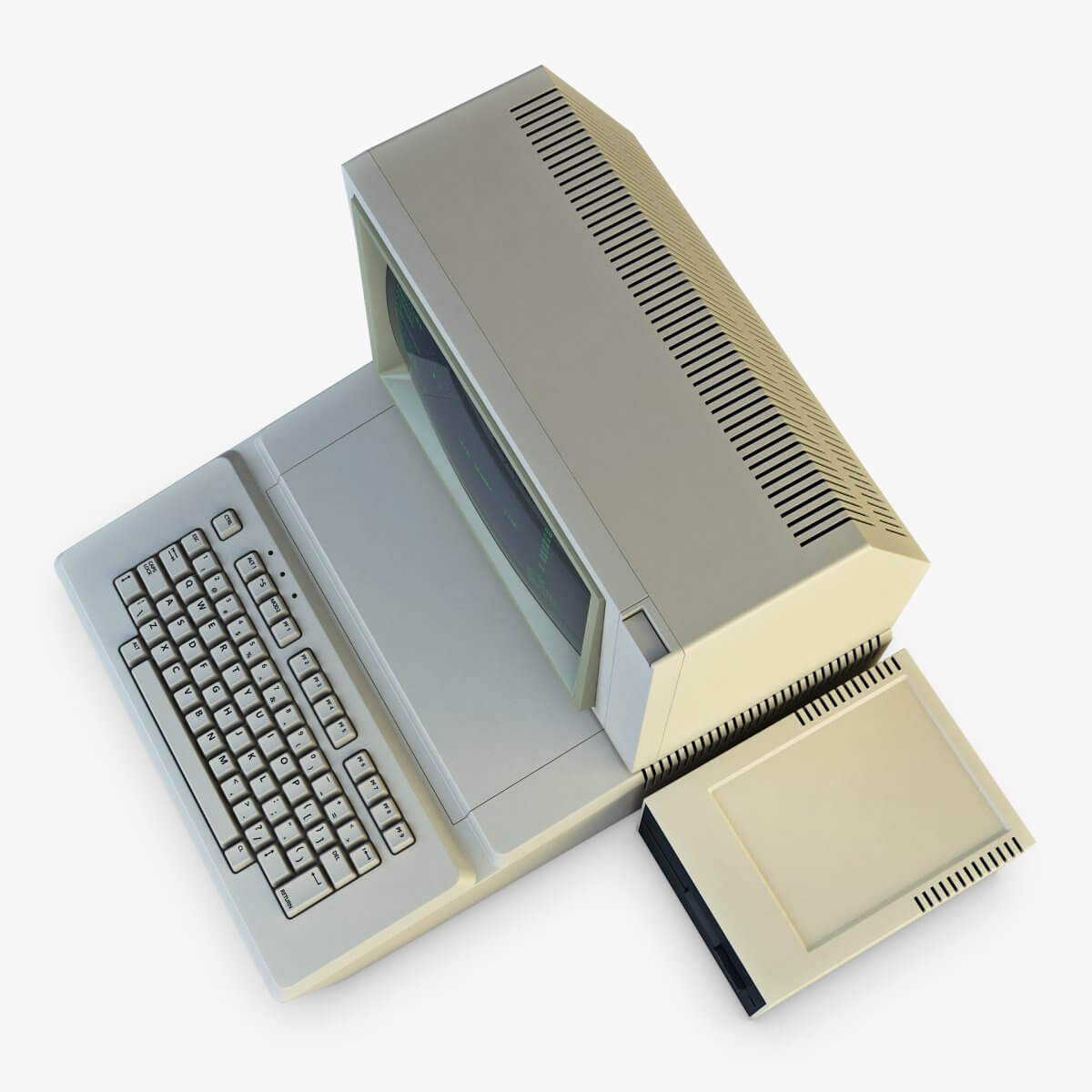 Personal Computer V 3 - 3D Model by Zurel