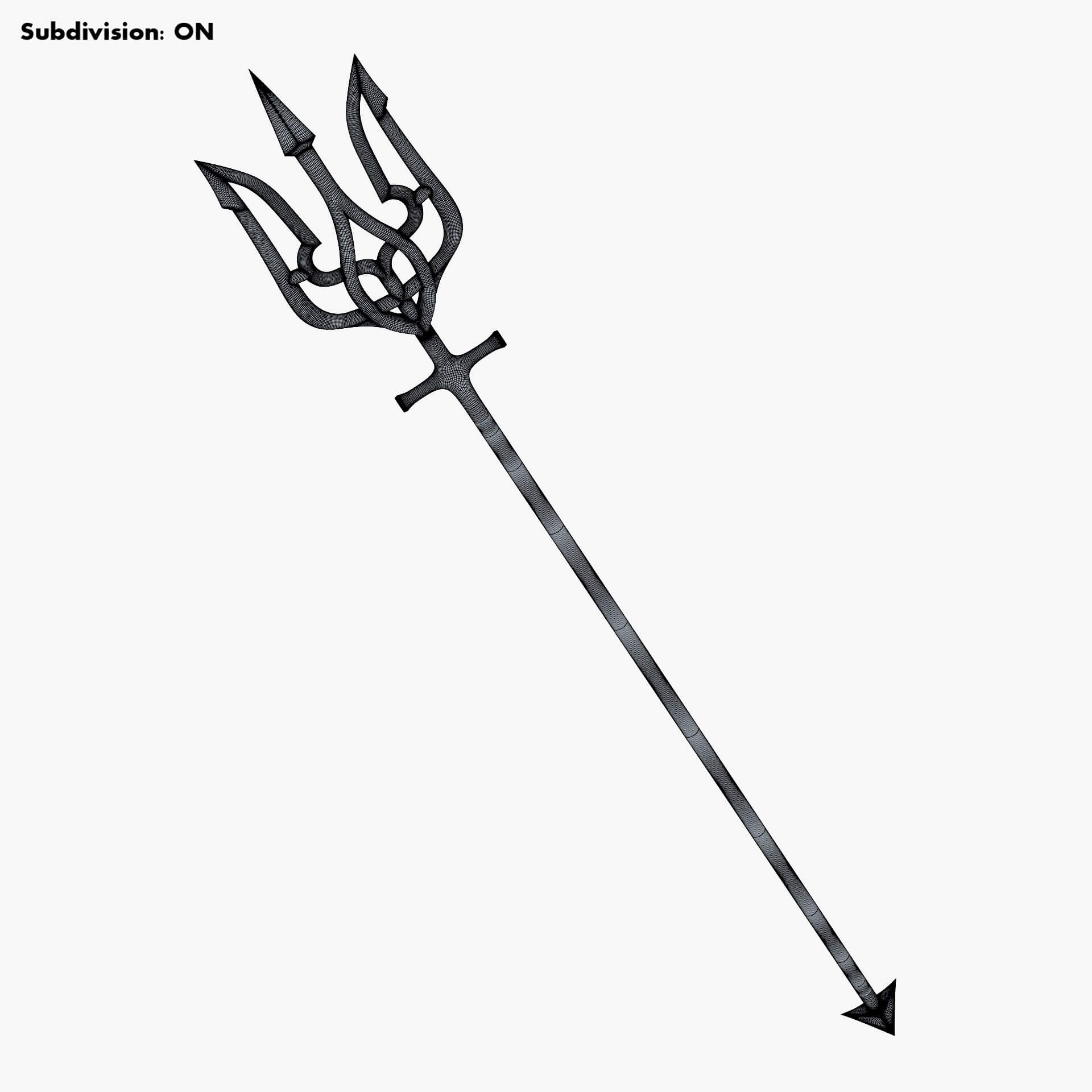 Poseidon Trident Spear