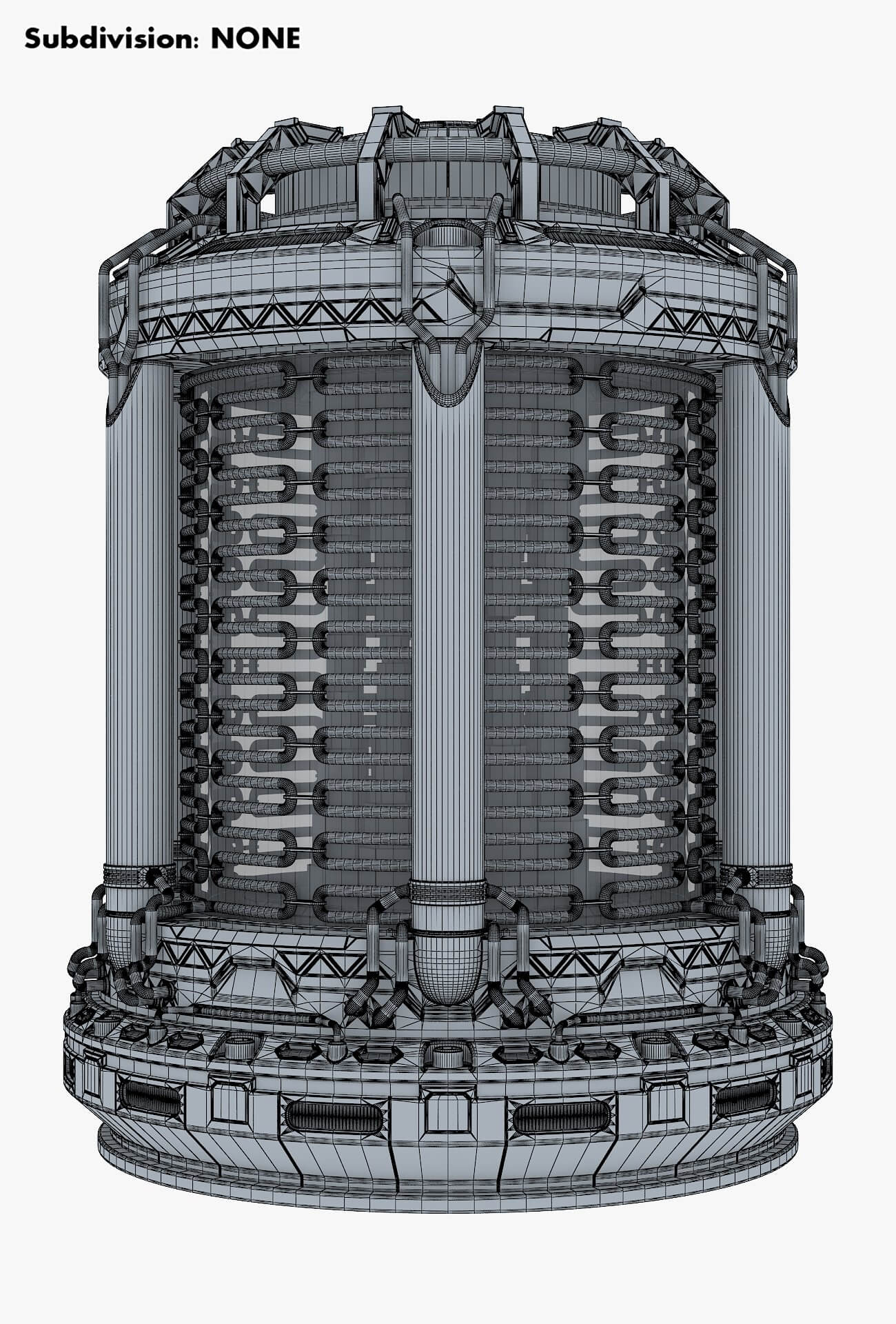 Reactor Gen Sci Fi V 1 - 3D Model by Zurel